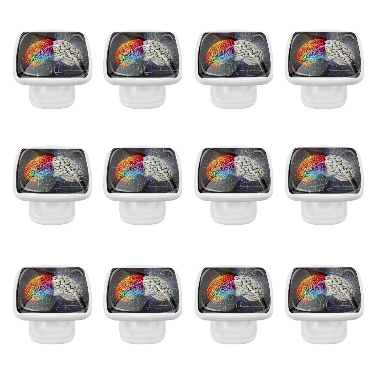 12 Packs Mathematical Engineering Brain Cabinet Knobs- Pull Hardware ...