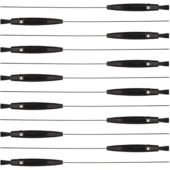 12 Packs Multifunctional Hearing Aid Cleaning Kits with Brush and Wire ...