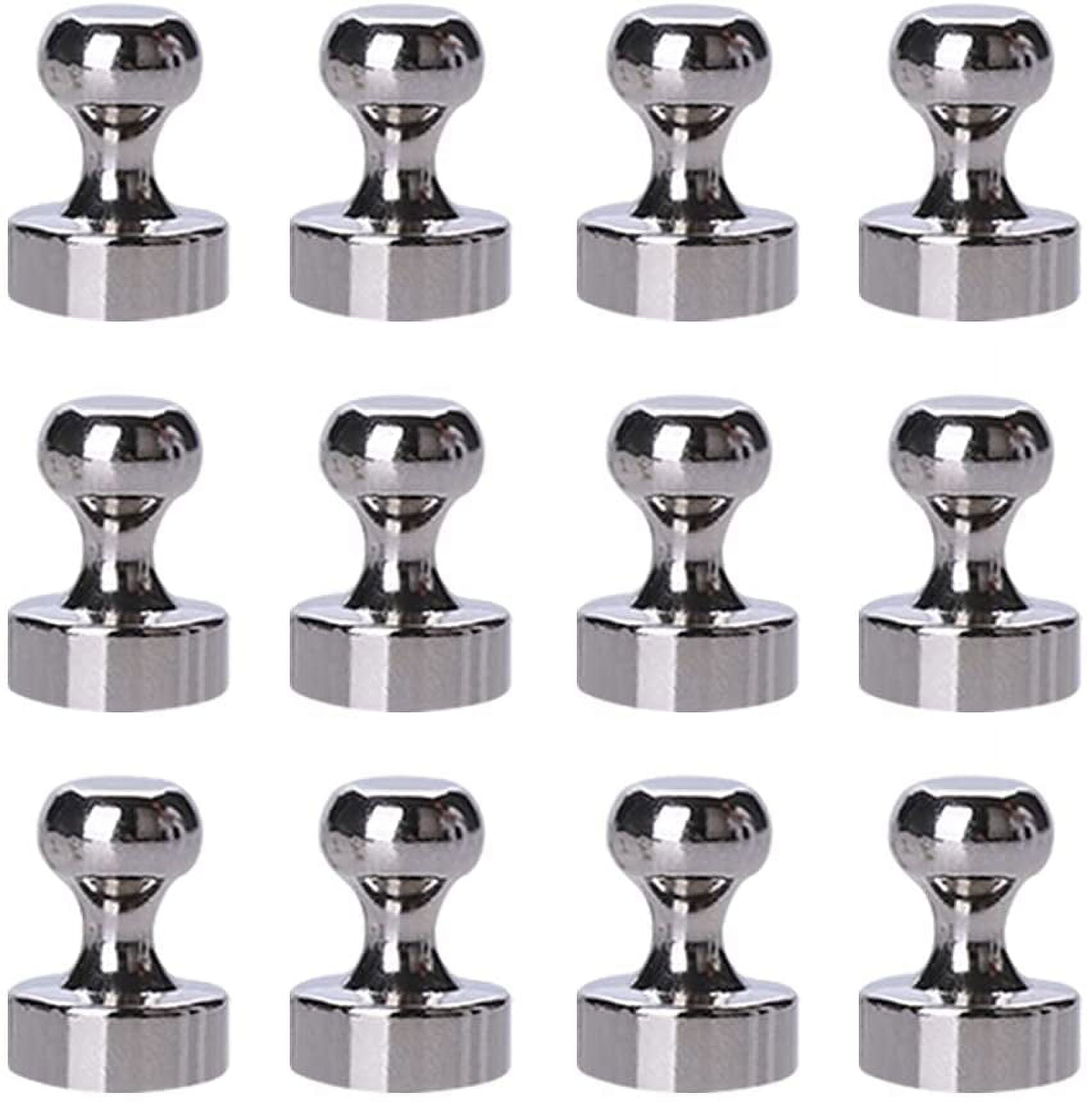 12 Packs Refrigerator Magnets for Fridge, Small Strong Magnets, Push ...