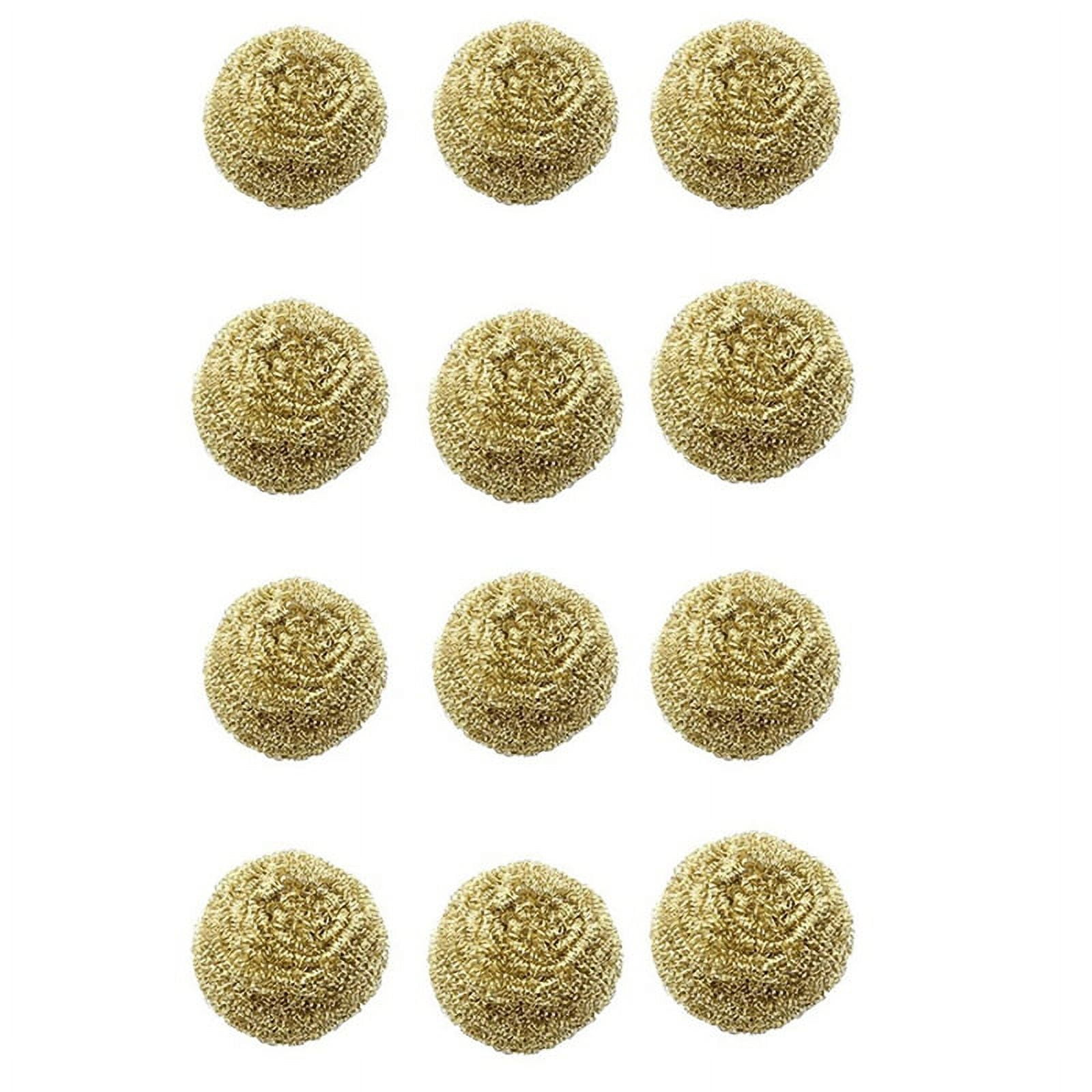 12 Packs Solder Tip Cleaning Brass Wire Replacement Cleaning Copper ...