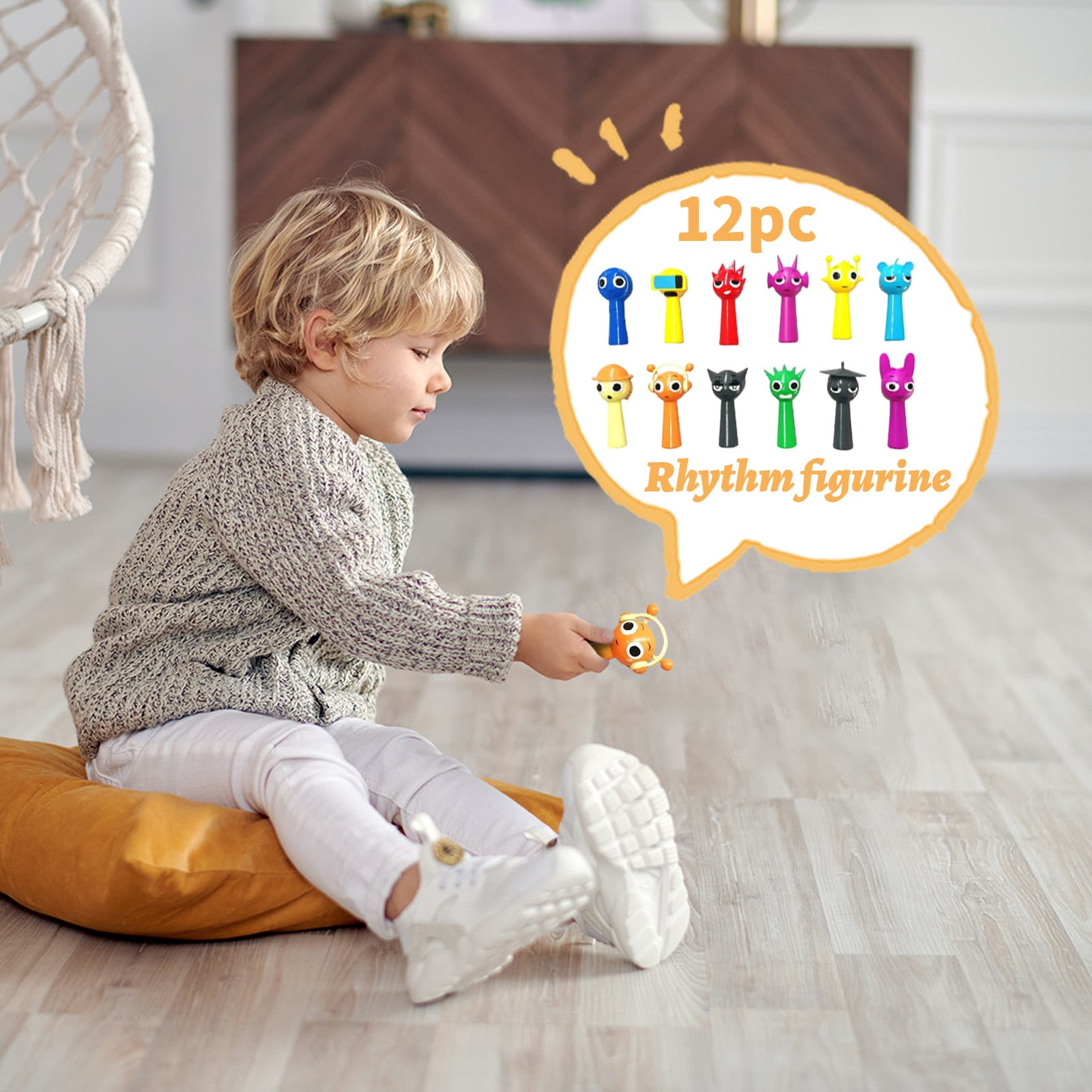 12 Packs Sprunki Action Figures Mystery Box, Sprunki Mystery Box ...