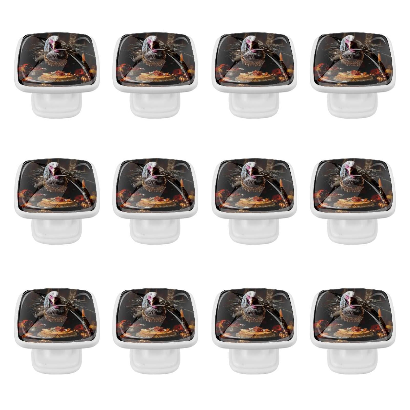 12 Packs Thanksgiving Turkey Cabinet Knobs- Pull Hardware Handle ...