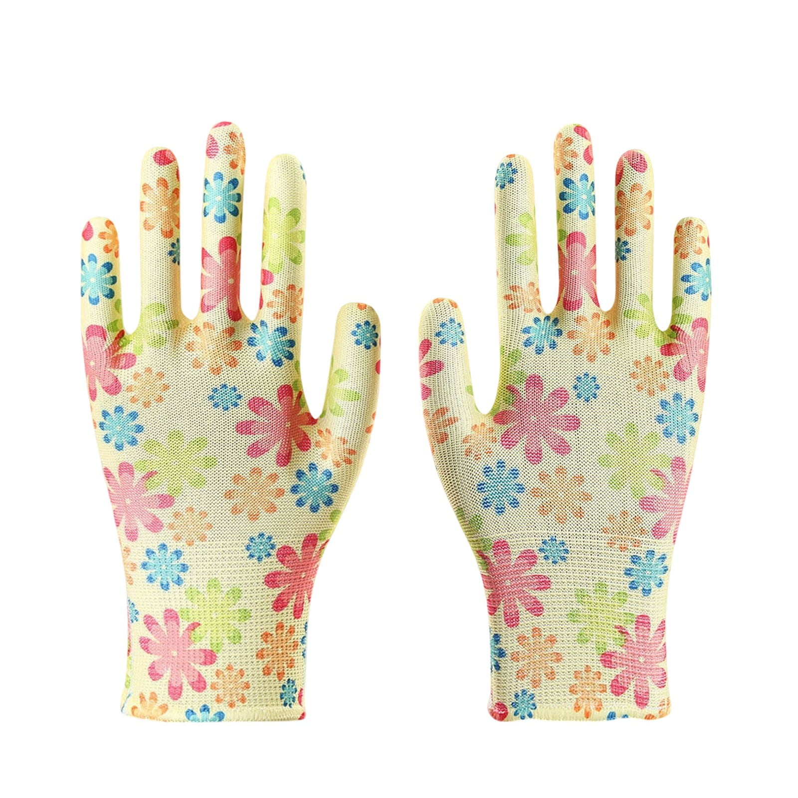 12 Pair Gardening Gloves For Women, Breathable Rubber Coated Multi ...