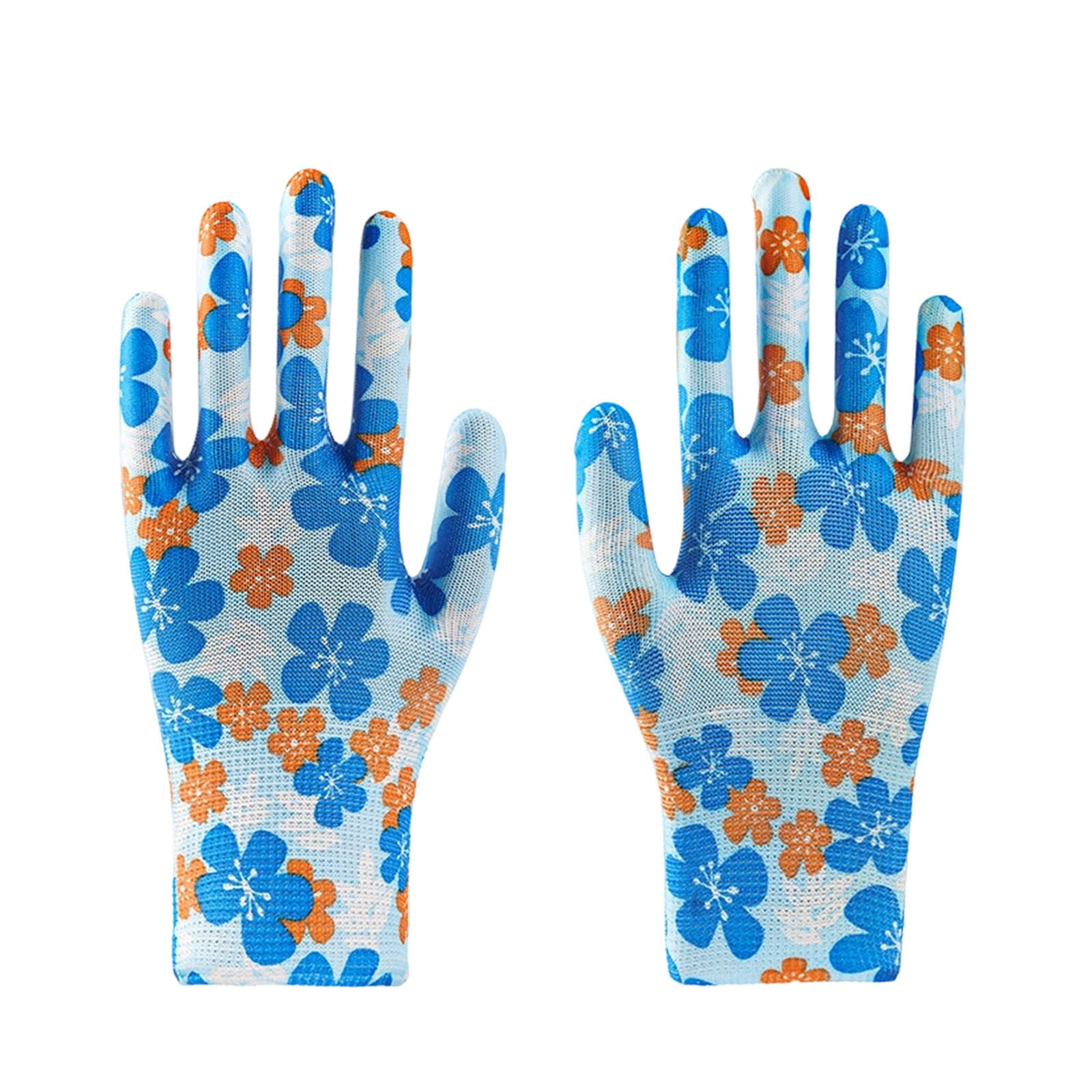 12 Pair Gardening Gloves for Women Breathable Rubber Coated Abrasion ...