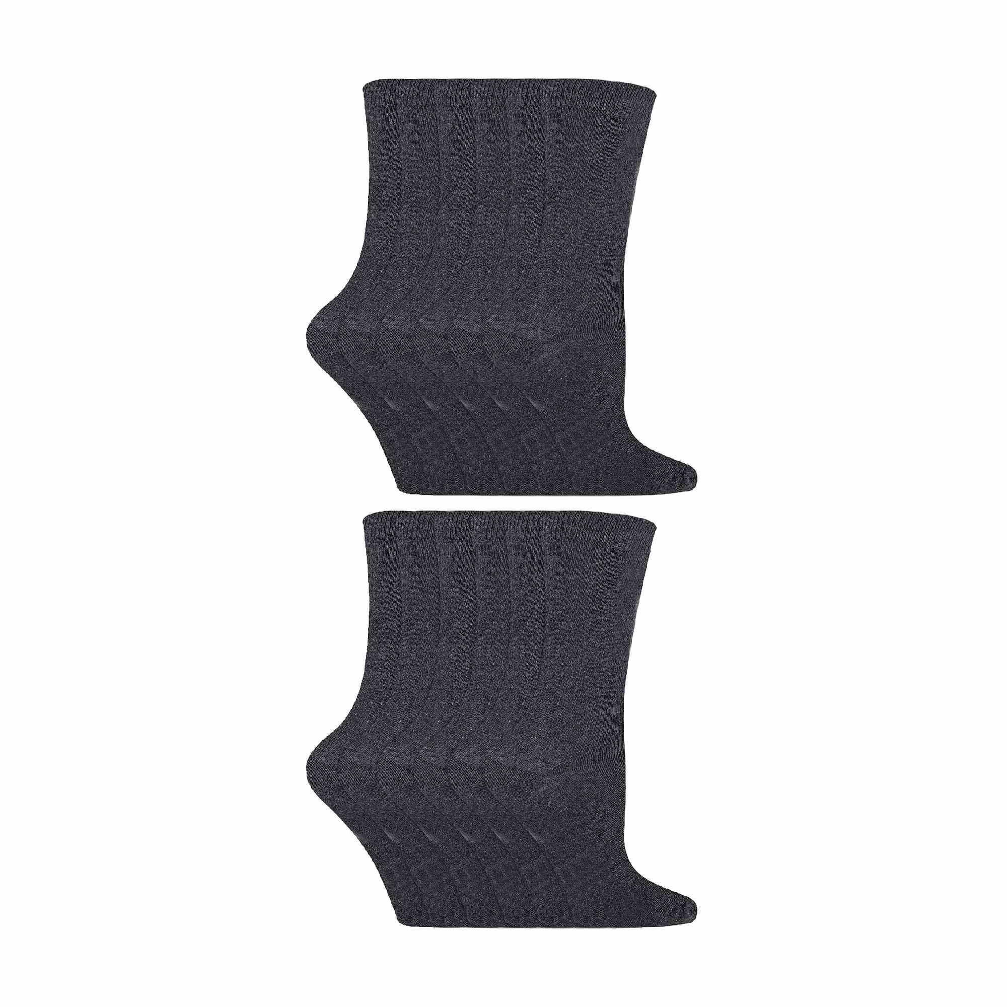 12 Pair Multipack Kids Bamboo Socks | Sock Snob | Childrens Plain Socks ...