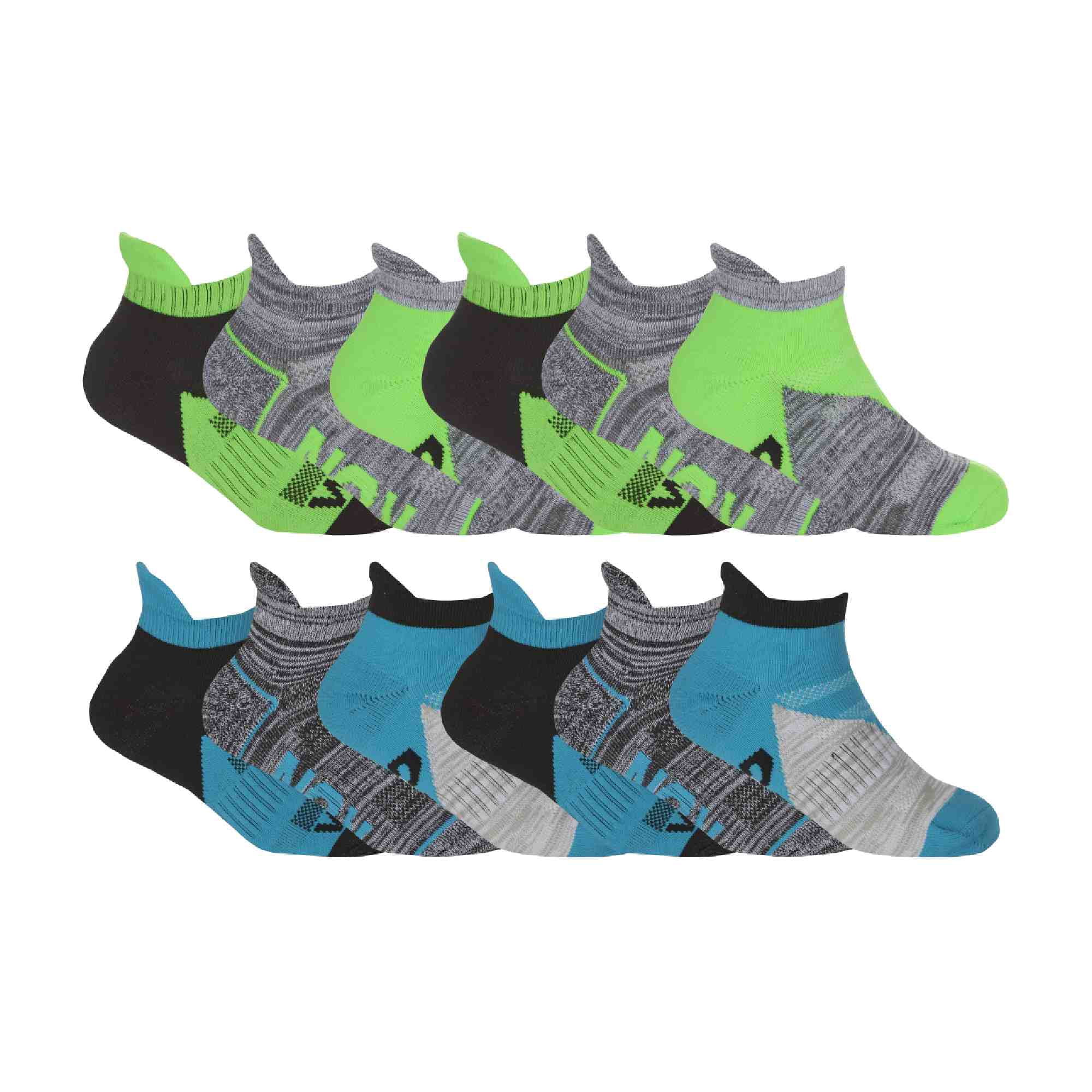 12 Pair Multipack Kids Trainer Liner Socks | Sock Snob | Breathable Low ...