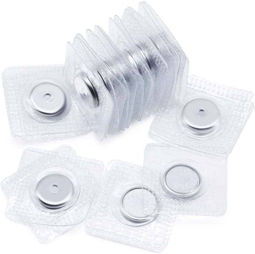 12 Pairs 1.18 Inch Invisible Hidden Sew Magnetic Snaps, PVC Hidden ...