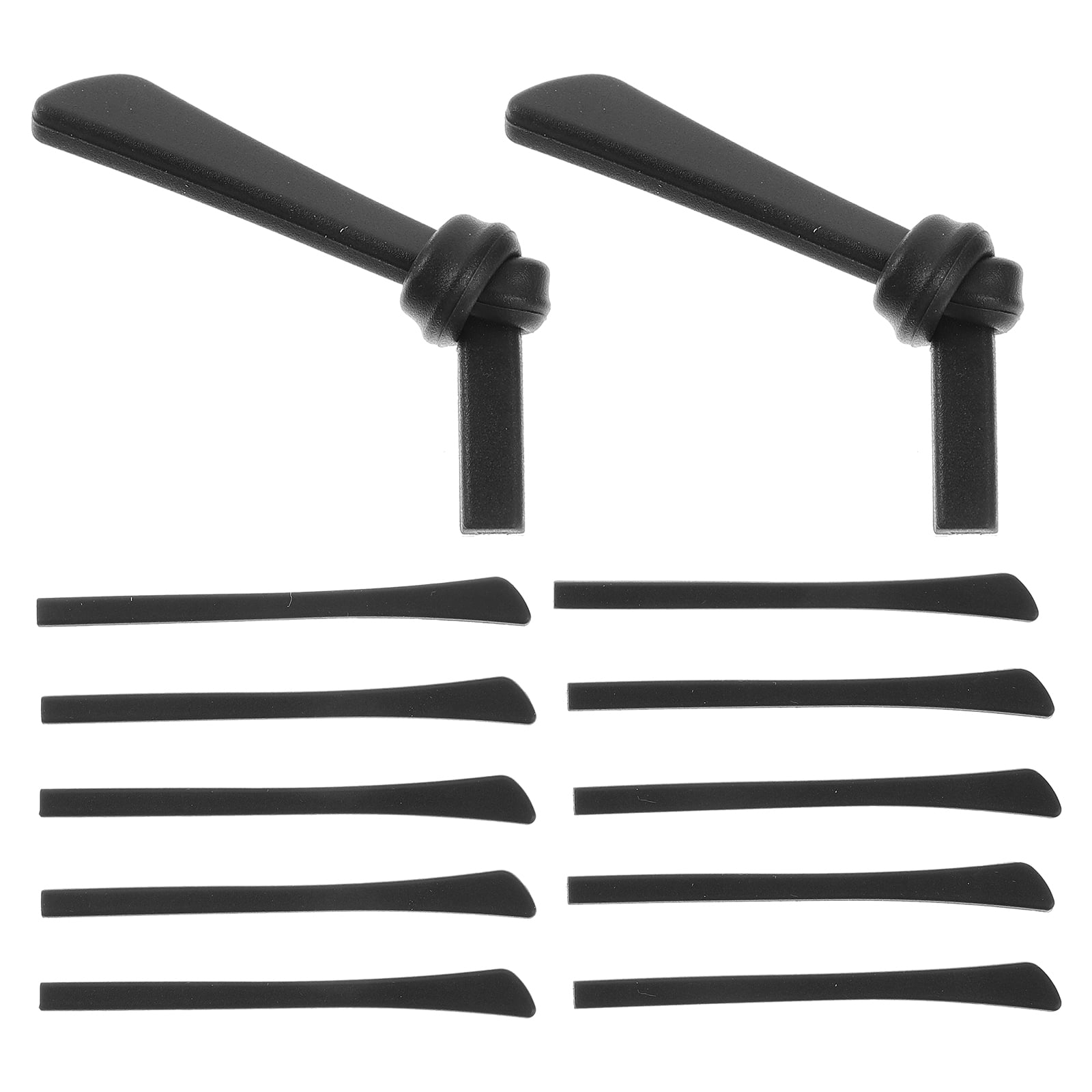 FRCOLOR 12 Pairs Silicone Eyeglass End Tips For Anti Slip Replacement ...