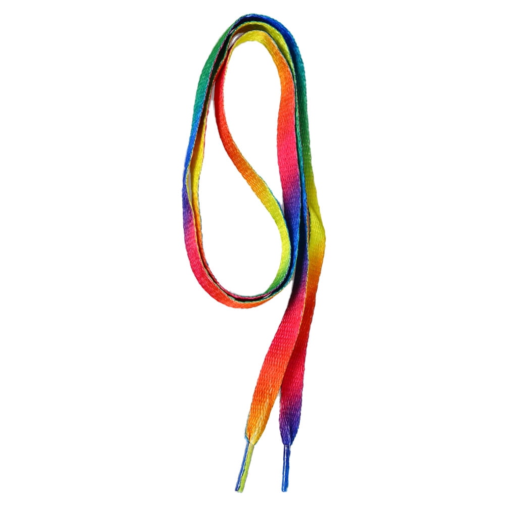 12 Pairs Athletic Shoe Laces Elastic Sneakers Multi- Colors Flat ...