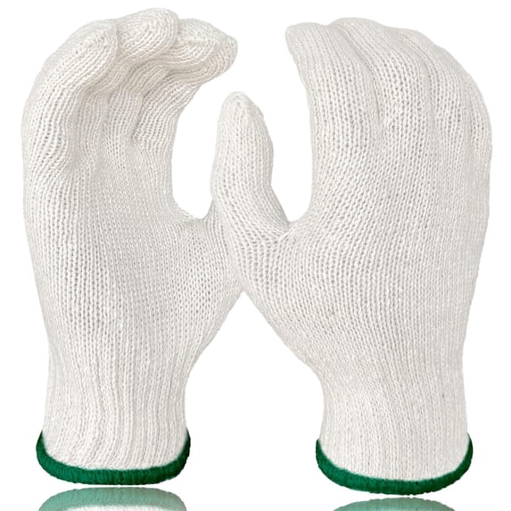 12 Pairs Cotton Glove Liners for BBQ, Cooking, Grilling, Food Handling ...