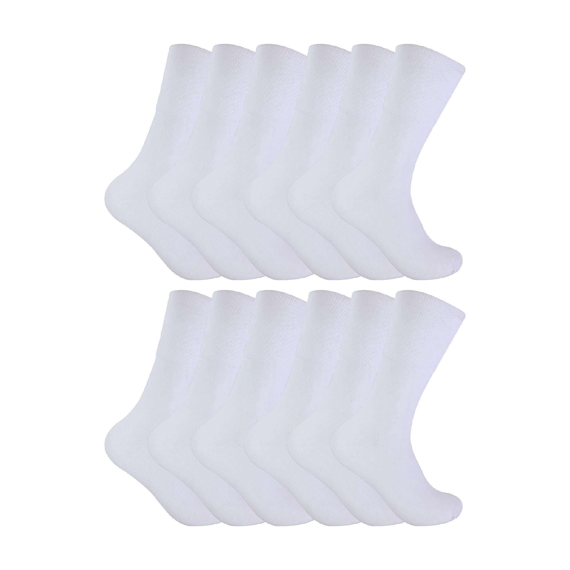 12 Pairs Mens Thermal Diabetic Socks | Sock Snob | Non Elastic Socks ...
