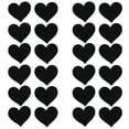 12 Pairs Nipple Covers Heart Shape Disposable Pasties Self-Adhesive ...