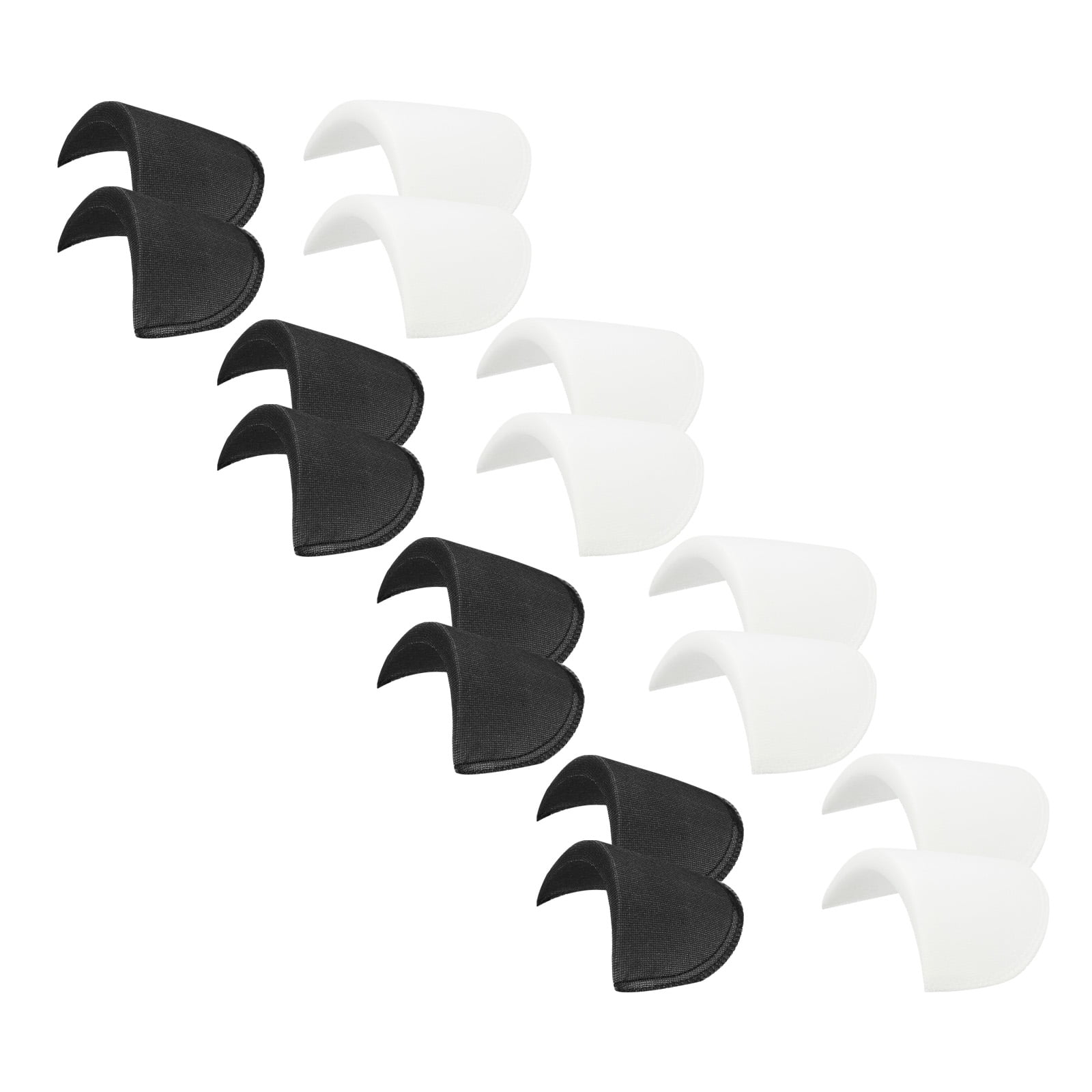 12 Pairs Shoulder Pads,Costume Shoulder Pads Sponge Pads Covered Gauze ...
