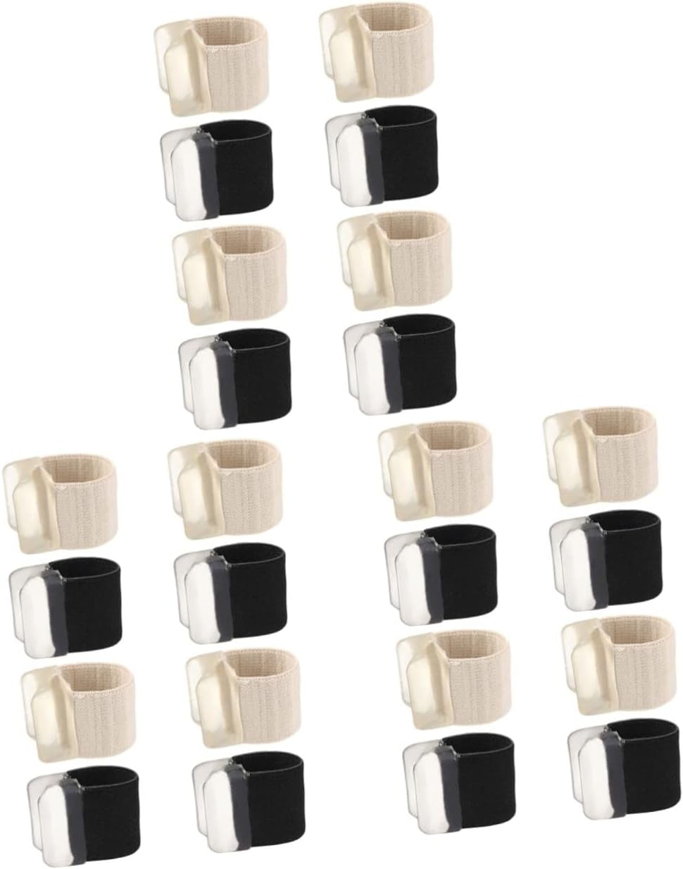 12 Pairs Toe Separator Mens Gel Night Splints Hammer Toe Reusable Toe ...