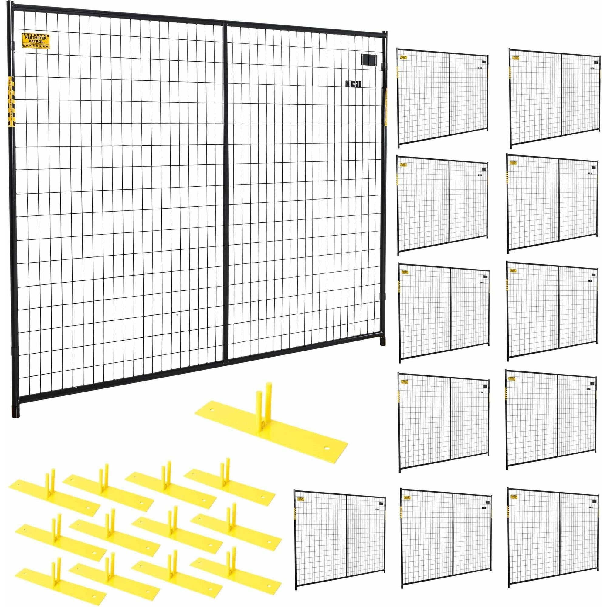 12 Panel Perimeter Patrol Kit, Black - Walmart.com