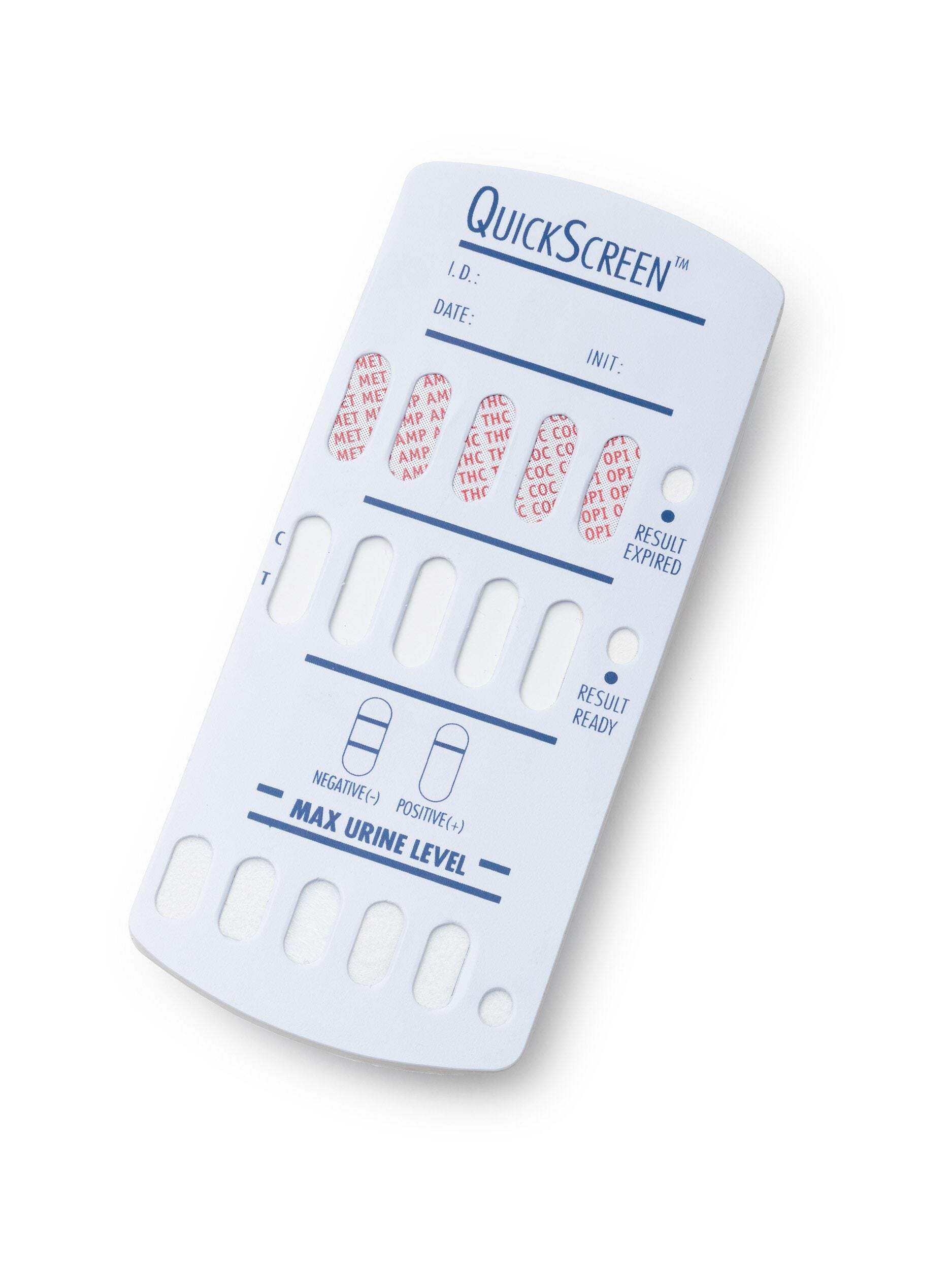 12 Panel QuickScreen Dip Card - 9308T - AMP, BAR, BZD, COC-300, MDA ...