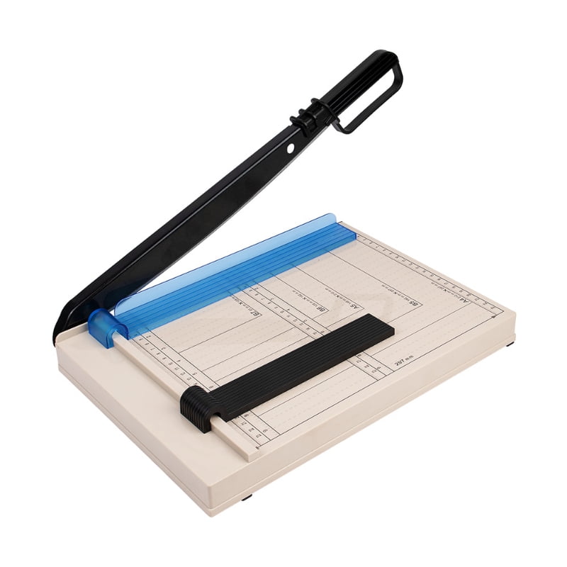 12" Paper Cutter & Trimmer – Heavy Duty 12-Sheet Capacity, Precision ...