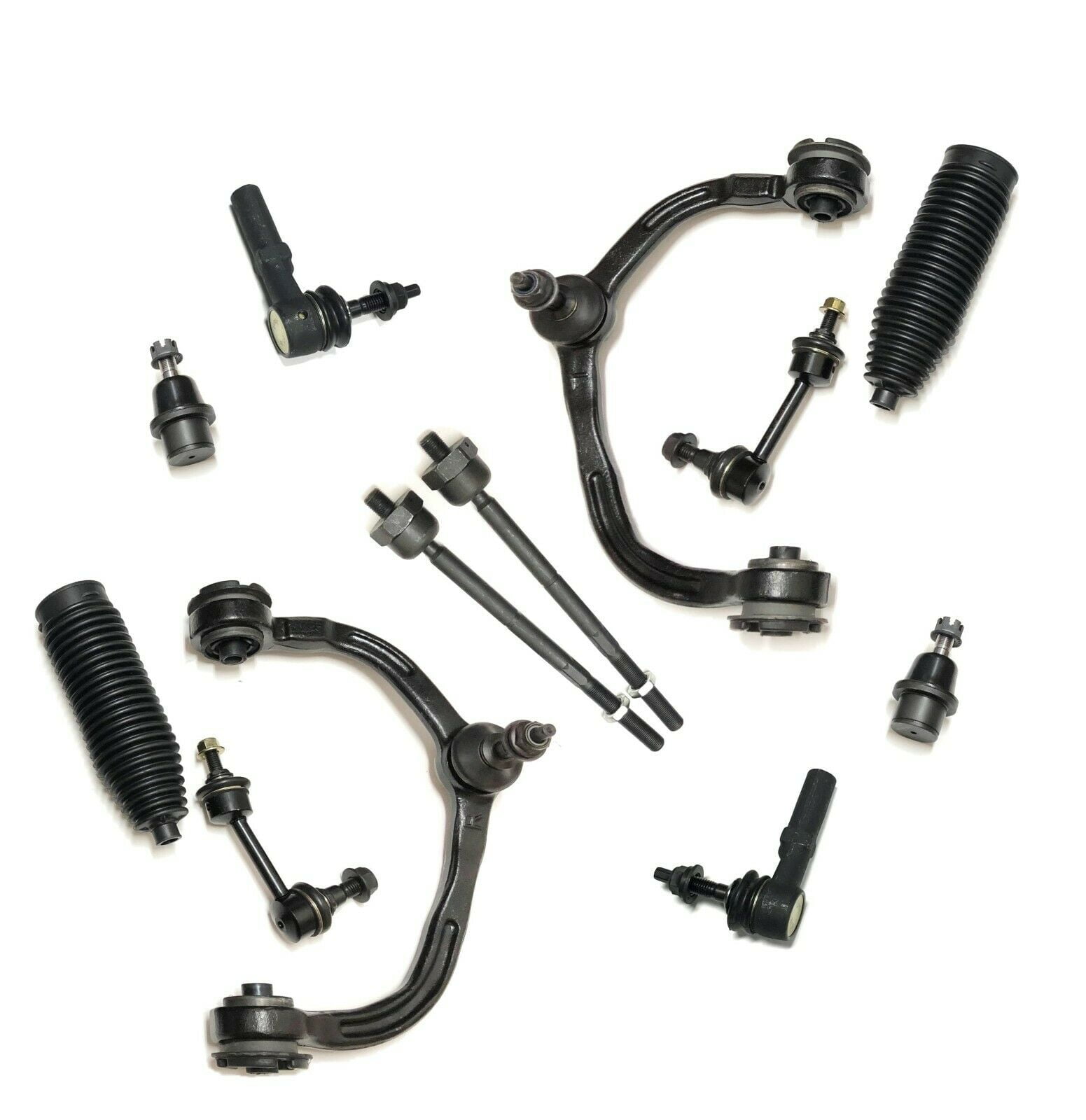 PartsW 12 Pc Suspension Kit for 2003-2006 FORD EXPEDITION: Control Arms ...