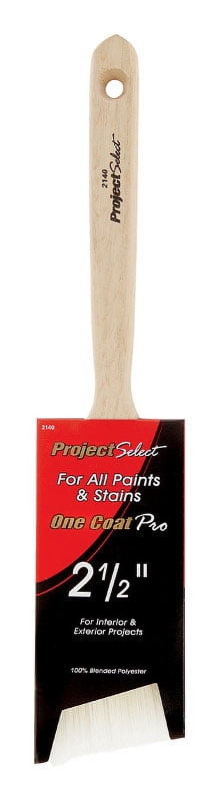 12 Pc, Linzer Project Select 2-1/2 In. Angle Trim Paint Brush - Walmart.com