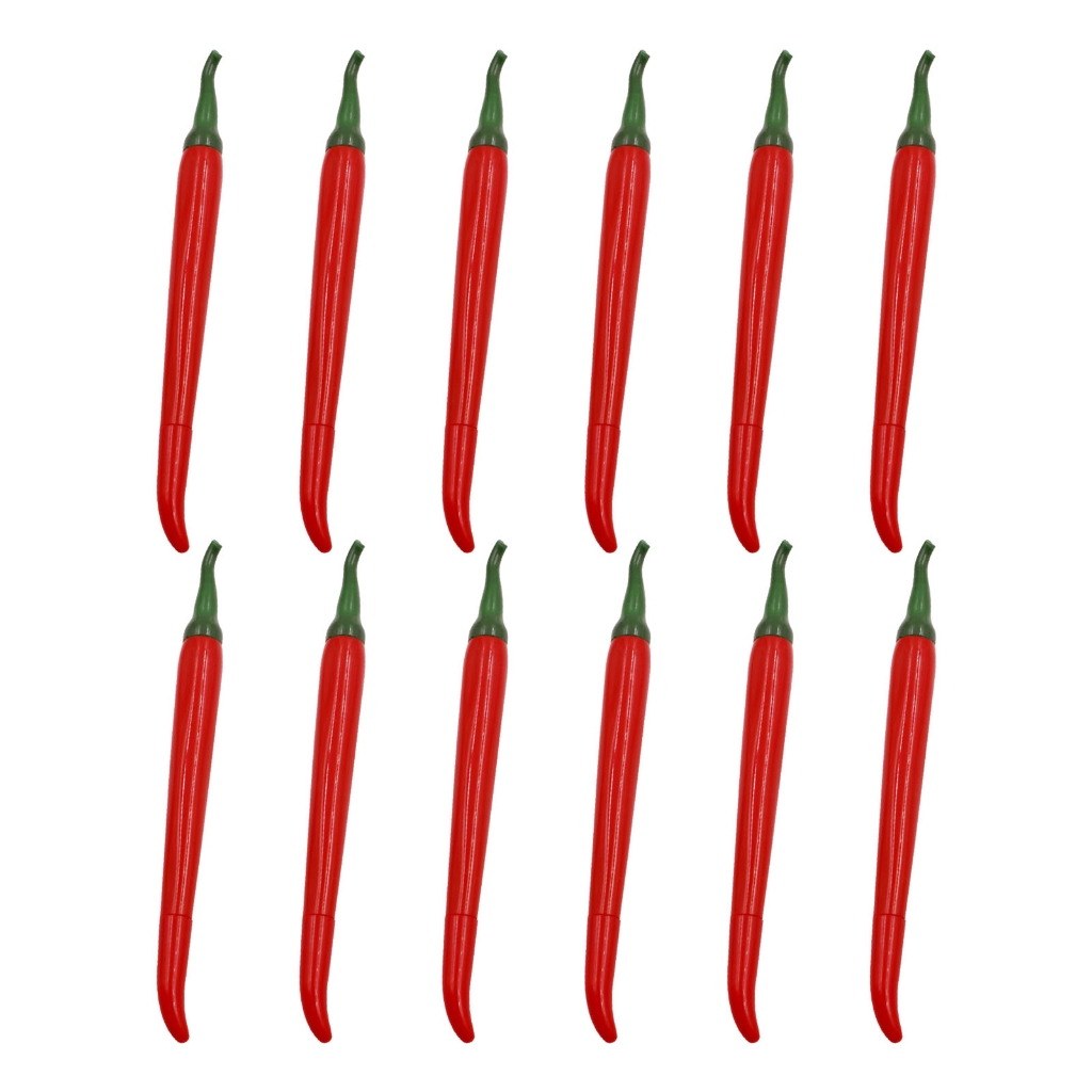 12 Pcs 0.5mm Neutral Pen Writing Pen Simulated Pepper Gel Ink Pen ...