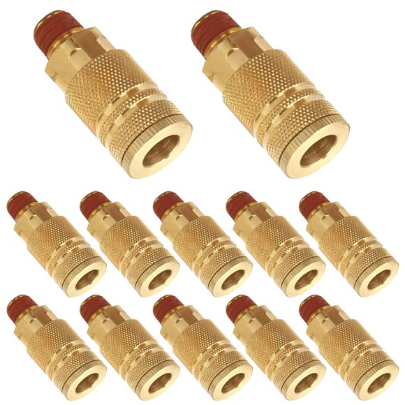 Air Hose Fittings for Home Improvement in Various Sizes and Materials