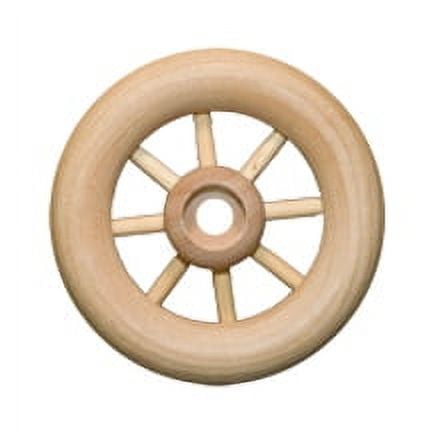 12 Pcs 2" Spoke Wheels 1/4" holeAxles included! - Walmart.com