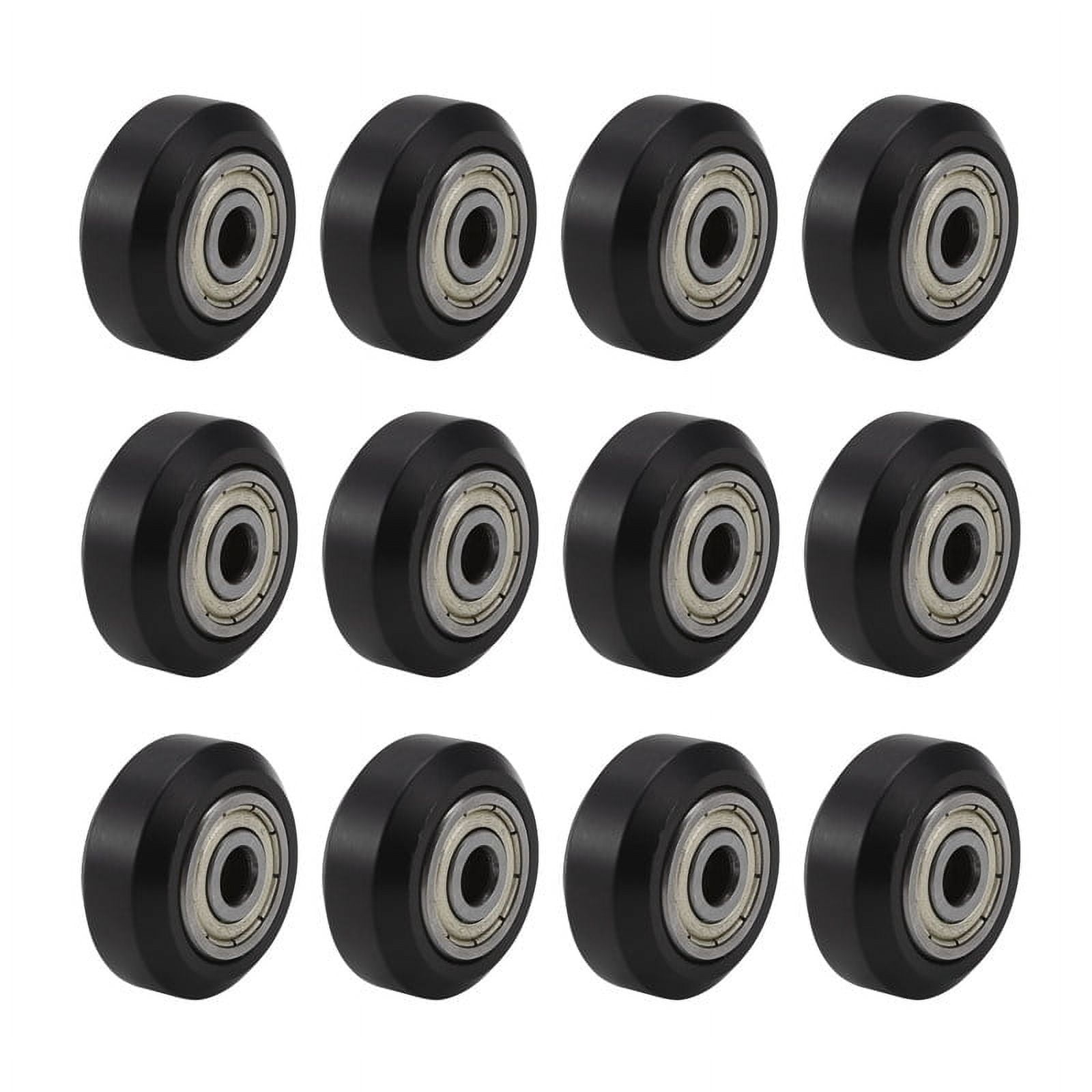 12 Pcs 625Zz Plastic Pulley Wheels with Bearings Gear for 3D Printer ...