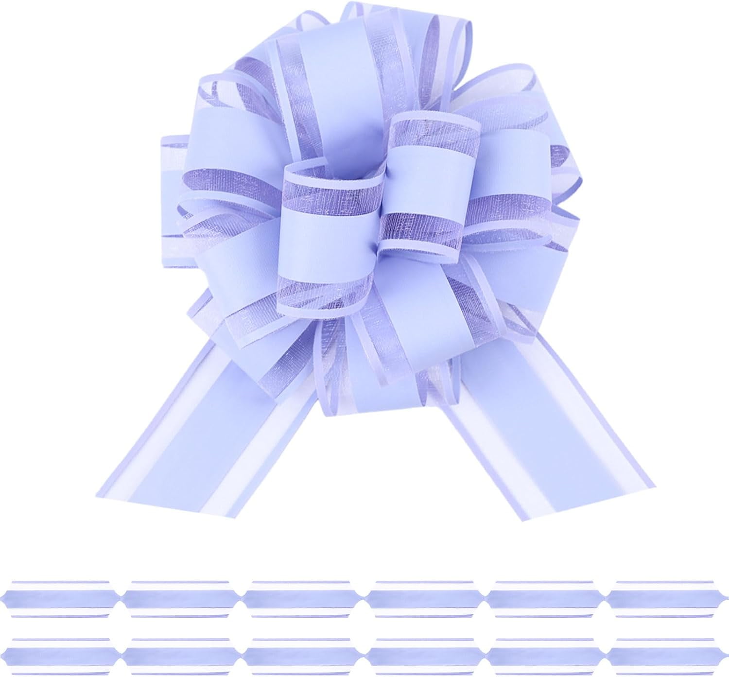 12 Pcs 6inch Pull Bows - Perfect for Birthday, Christmas, Parties ...