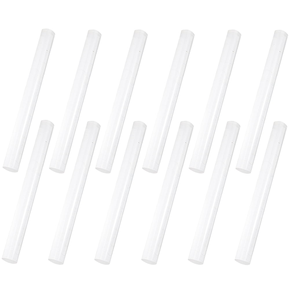 Ifundom Clear Acrylic Rods 12 Pcs Transparent Craft Sticks for Arts ...