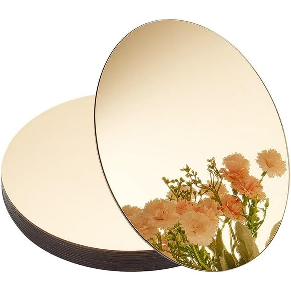 Round Mirrors Centerpieces