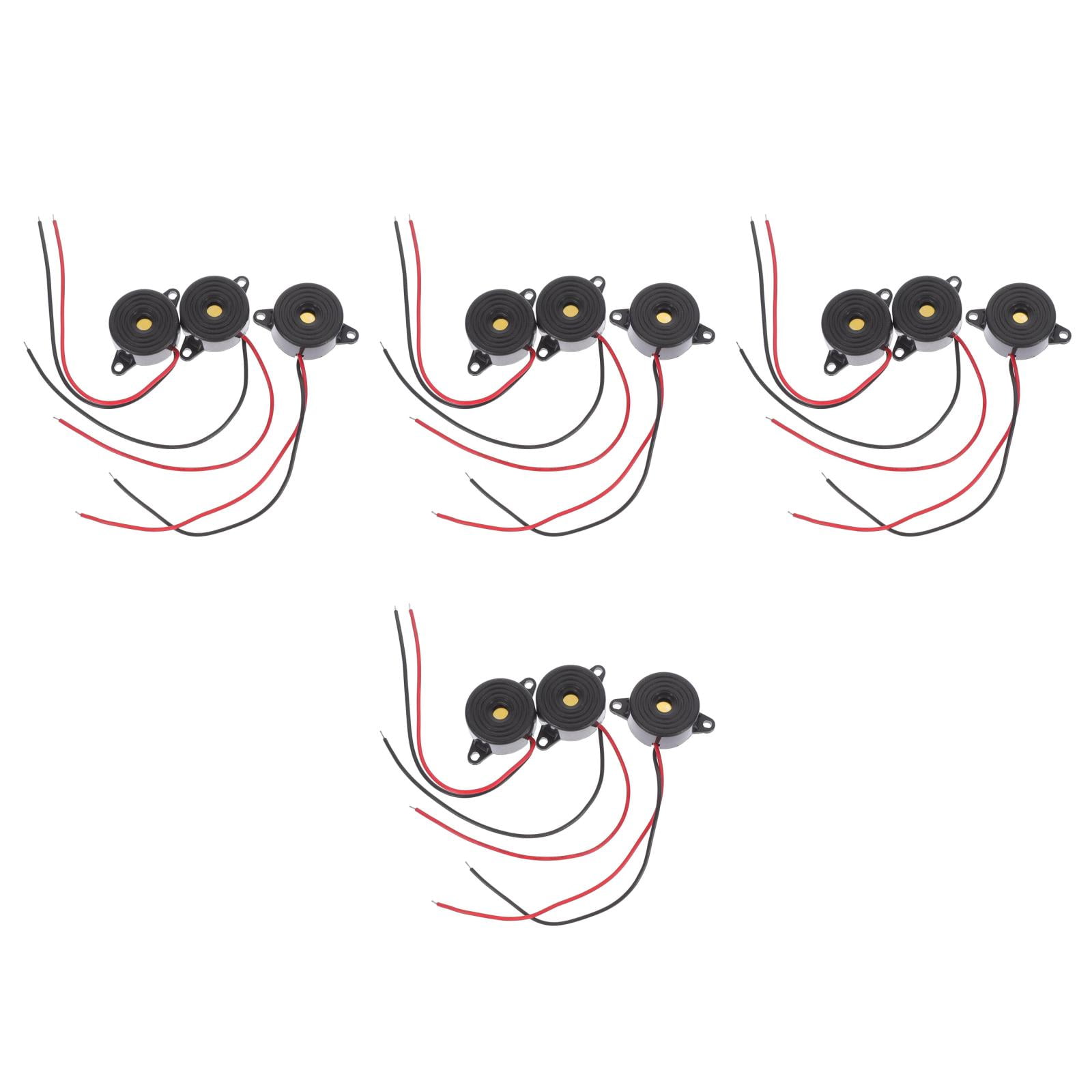 12 Pcs Active Piezo Buzzer Electric Buzzer Home Buzzer Alarm Sounders ...