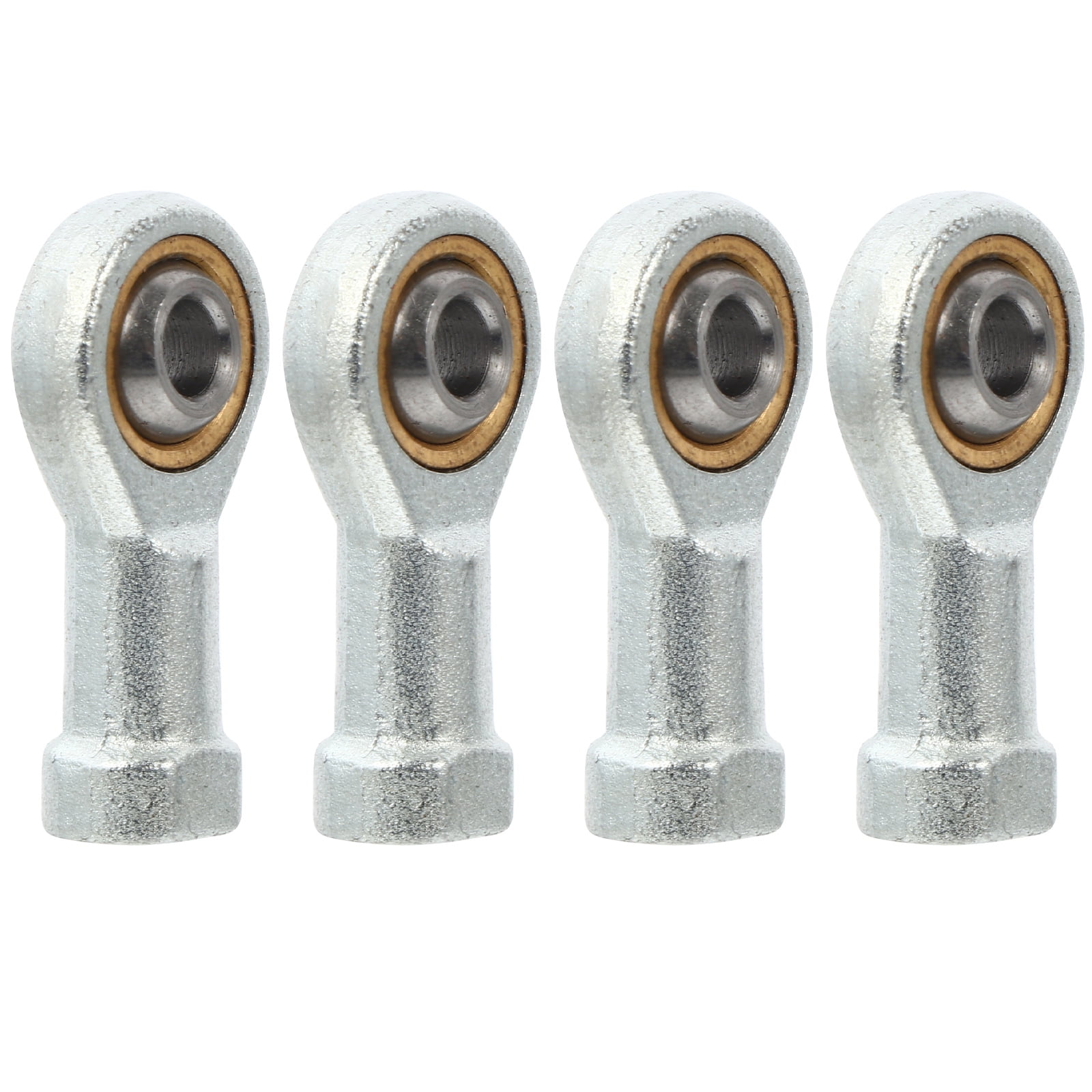 12 Pcs Aluminum Rod Ends Machine Bearing Joint Metal Self Lubricating ...