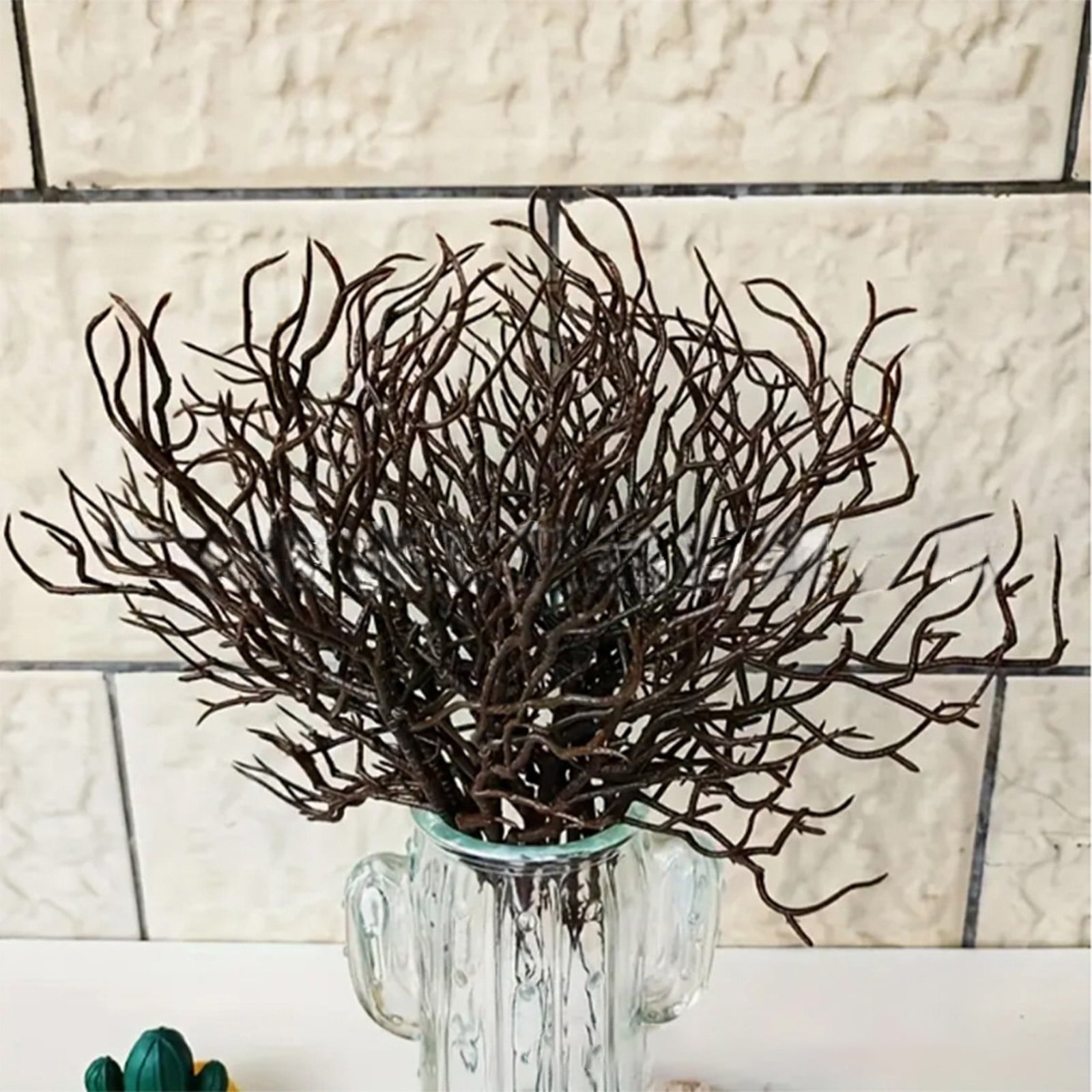 12 Pcs Artificial Branches Artificial Ficus Twig Branches Stems for ...