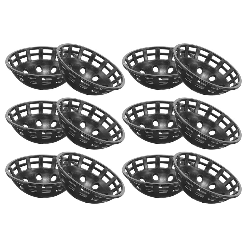 12 Pcs Basin Floor Breathable Water Filter Cover Pot Hole Mesh Pads ...