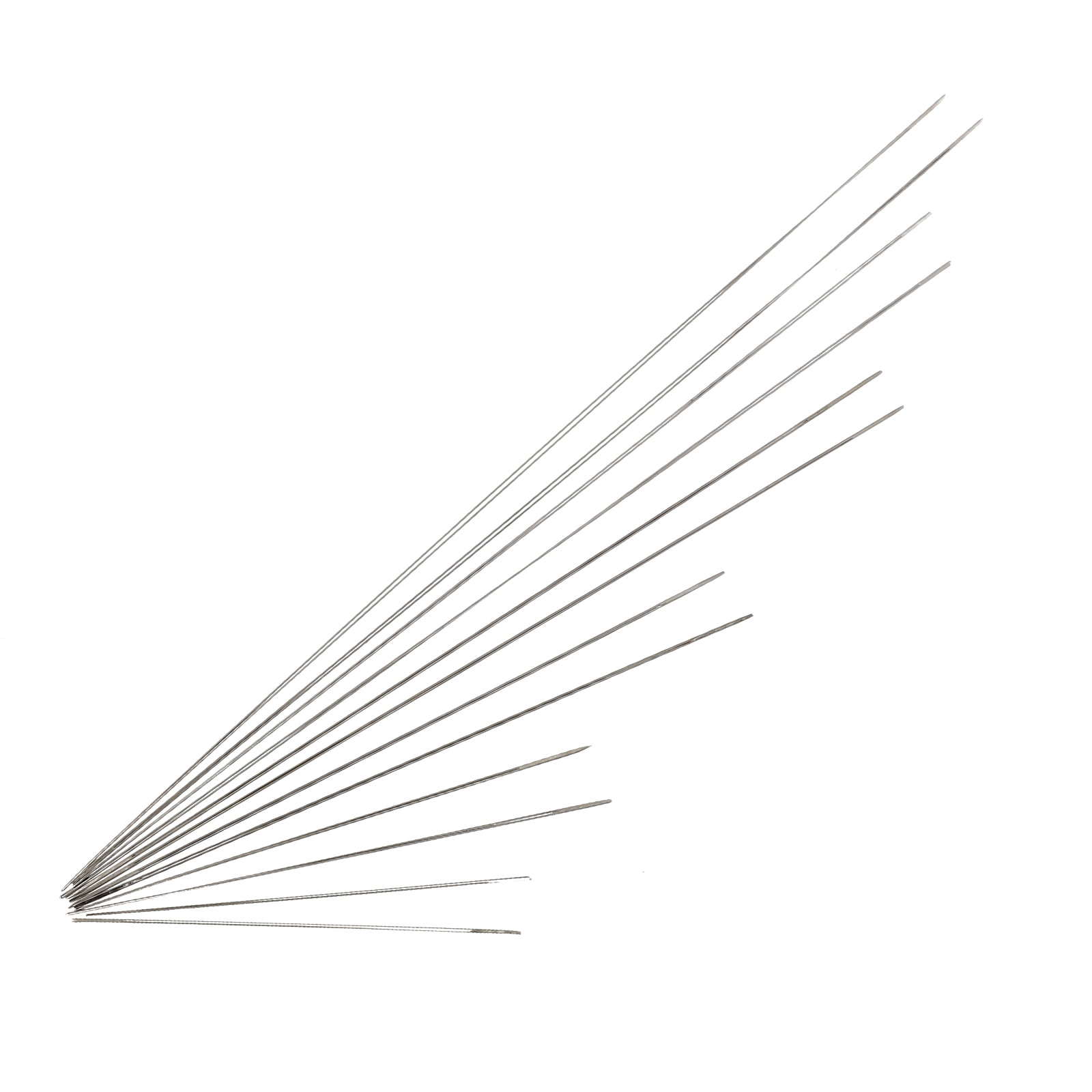 12 Pcs Beading Tool Beads DIY Needles Threader Spinner Silver - Walmart.com