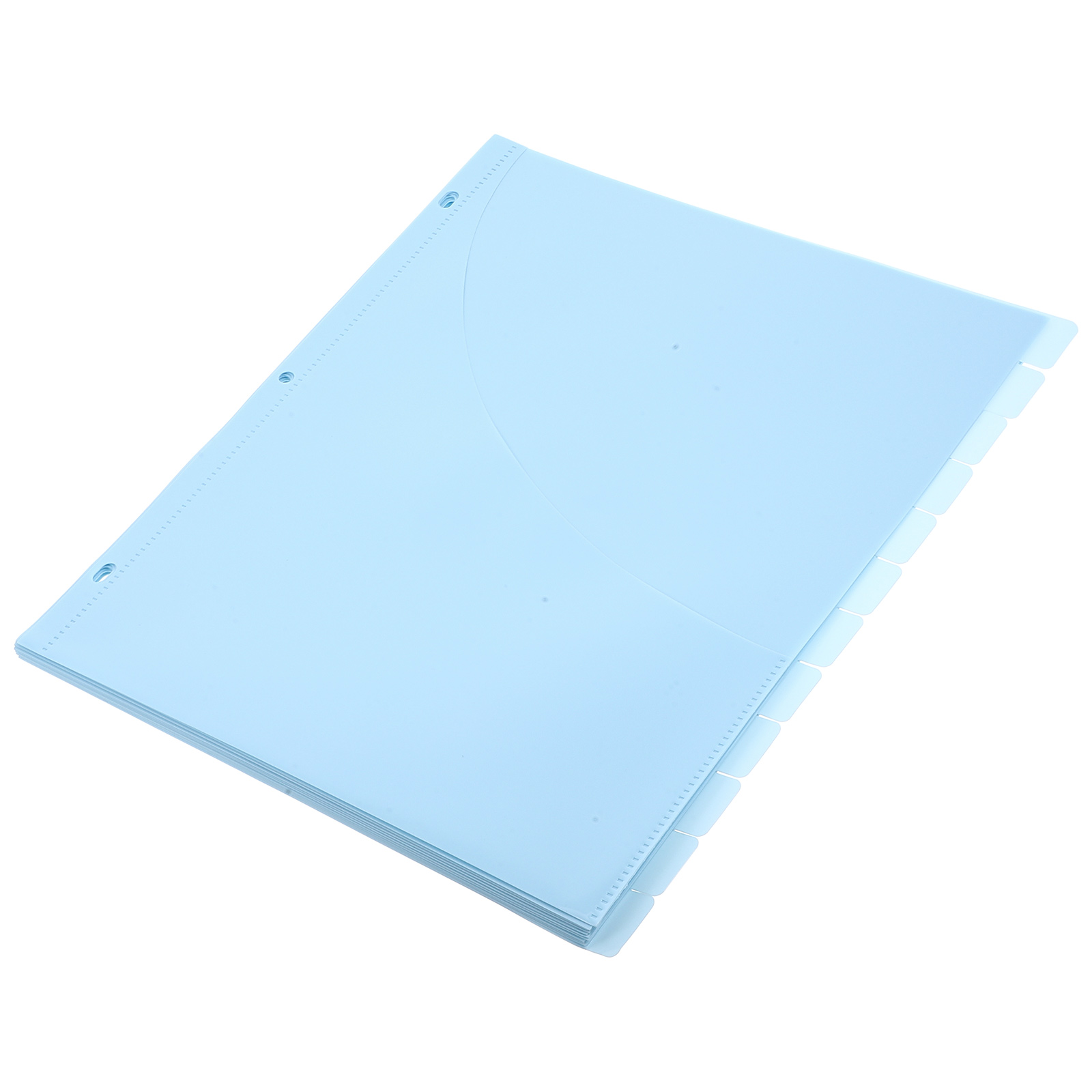 12 Pcs Binder Pocket Index Divider Pouches Pocketed Page Dividers ...
