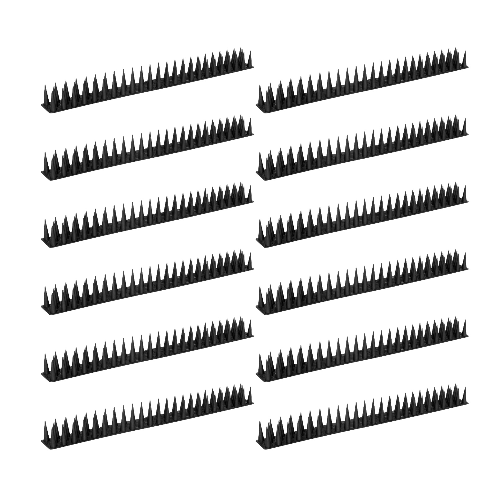 12 Pcs Bird Prevention Spikes Weatherproof Outdoor Birds Deterrent ...