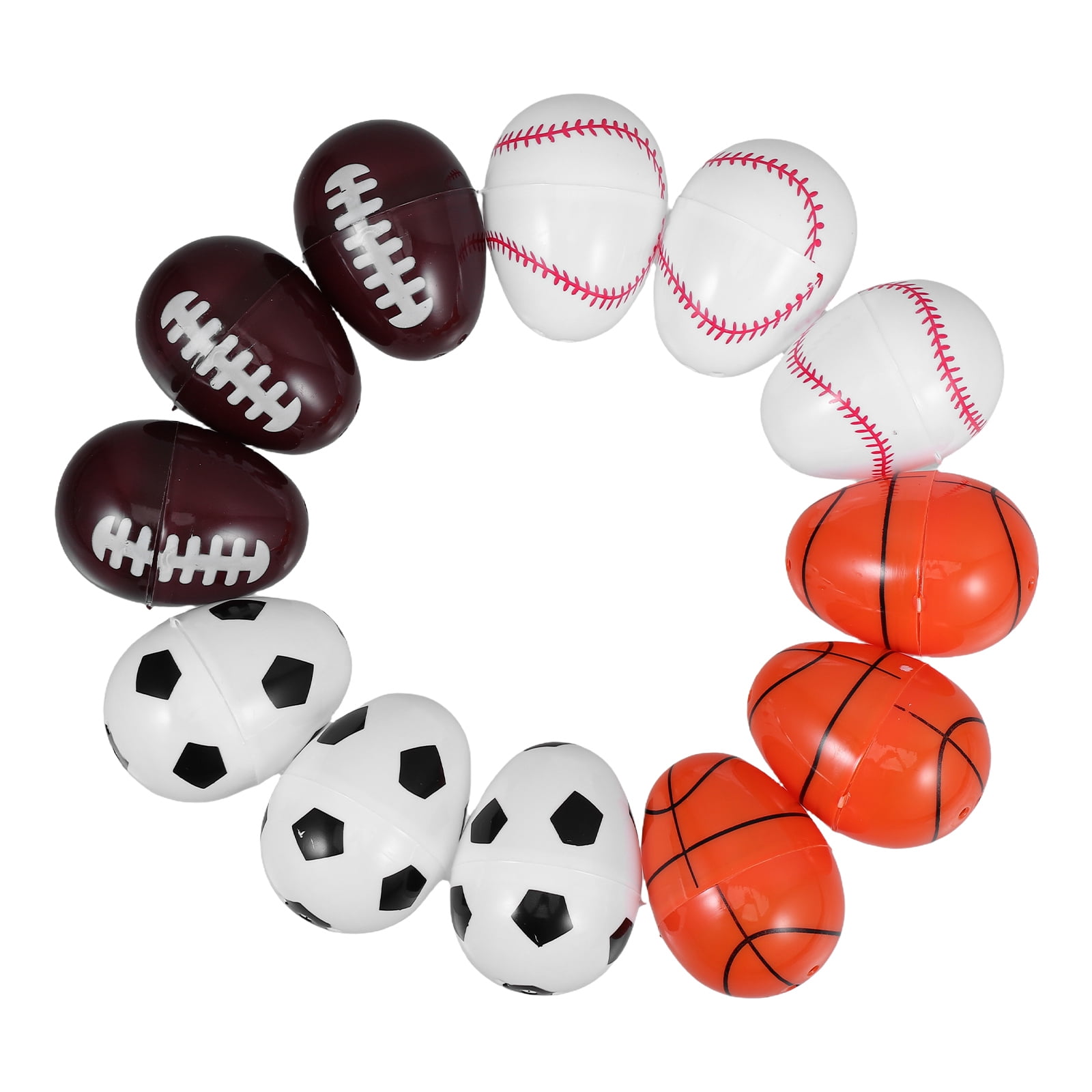 12 Pcs Birthday Egg Stuffers Easter Decorations Eggs Simple Toy ...