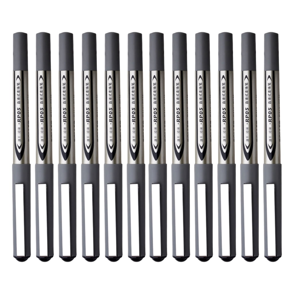12 Pcs Black Ink Gel Pen 0.5mm Writing Pen Neutral Pen Signing Pen Gel ...
