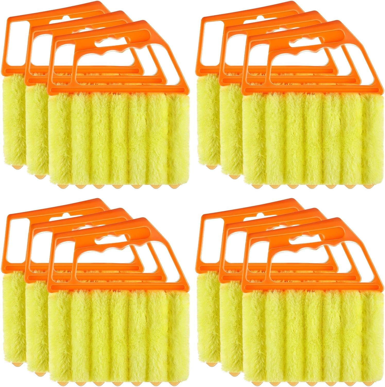 12 Pcs Blind Cleaner Duster Tool, 7 Finger Dusting Cleaner Tool ...