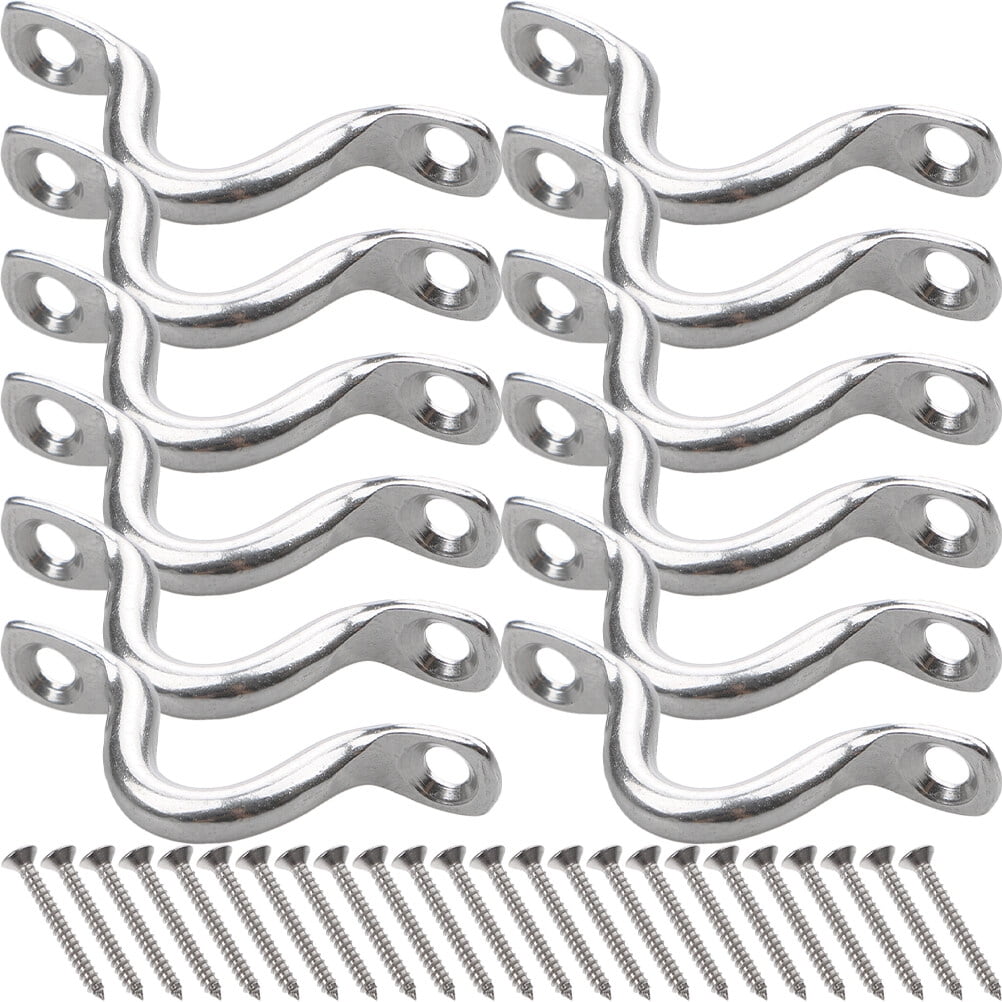 12 Pcs Boat Accessory Kayak Eyelet Fixed Ring Deck Fittings Repair Kit ...