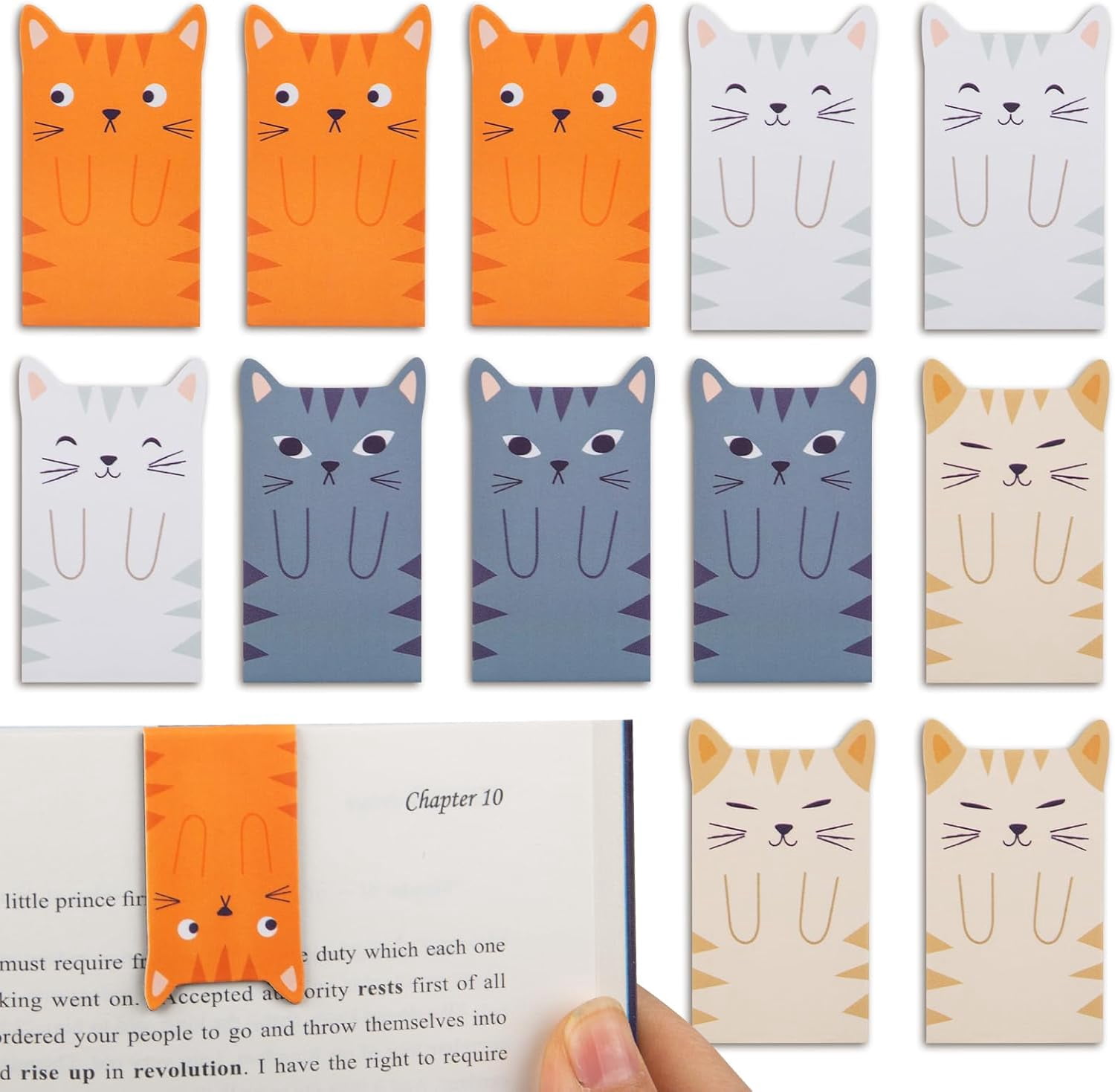 12 Pcs Bookmark, Magnetic Bookmarks for Women, Men, Book Lovers, Page ...