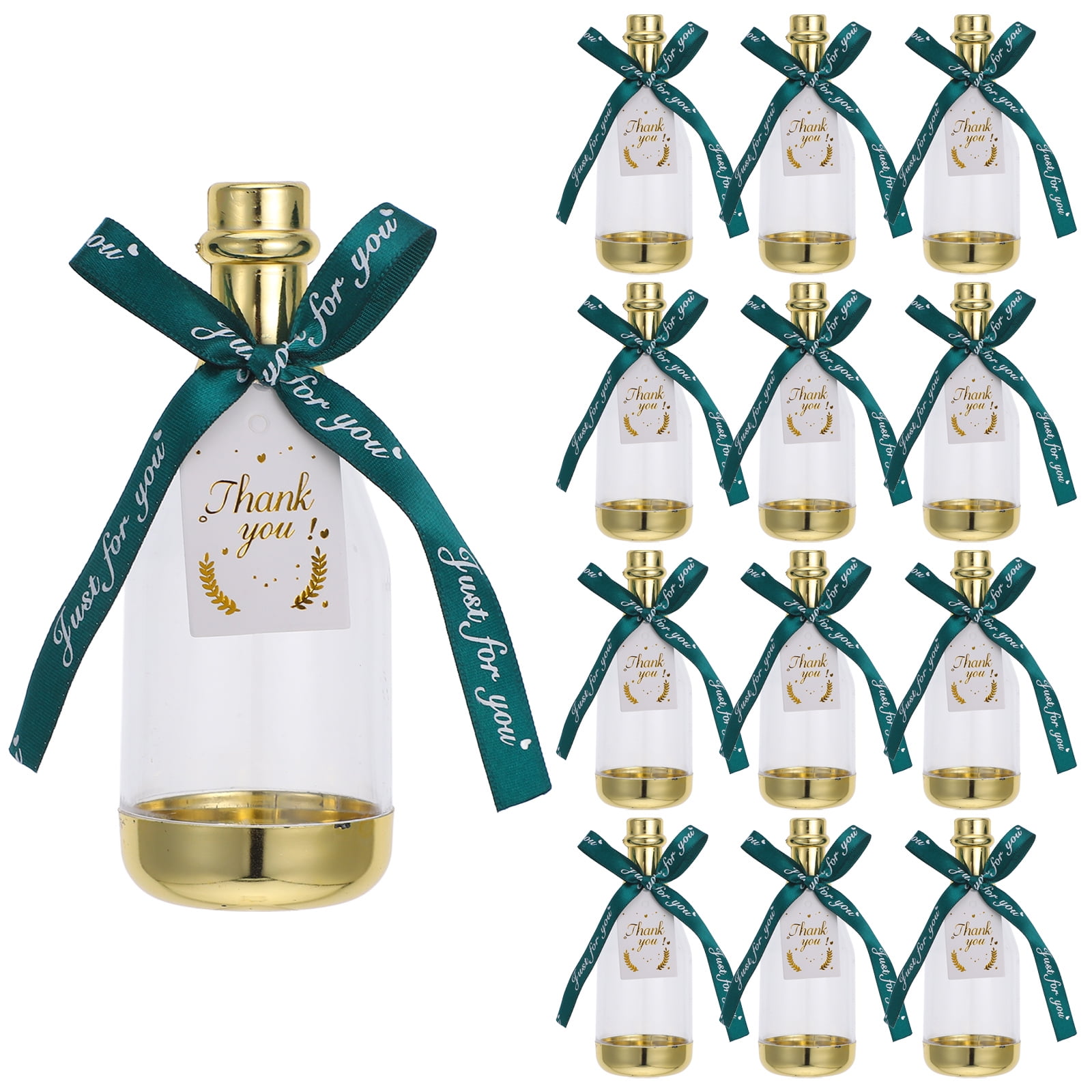 12 Pcs Bottle Candy Box Piggy Bank for Adults Personalized Bulk Lid ...