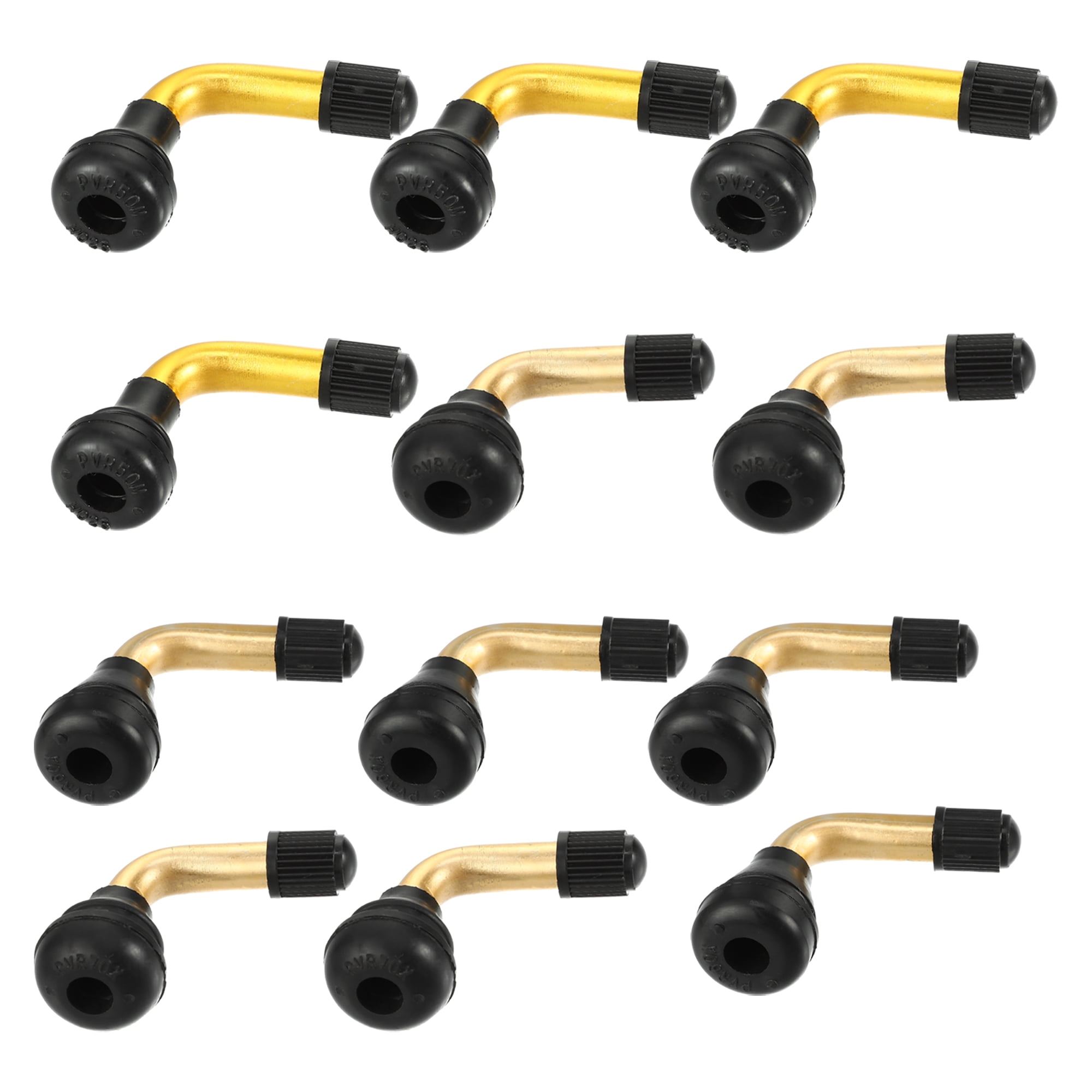 12 Pcs Car PVR50 PVR60 PVR70 Tubeless Tire Valve Universal for Cars RV ...