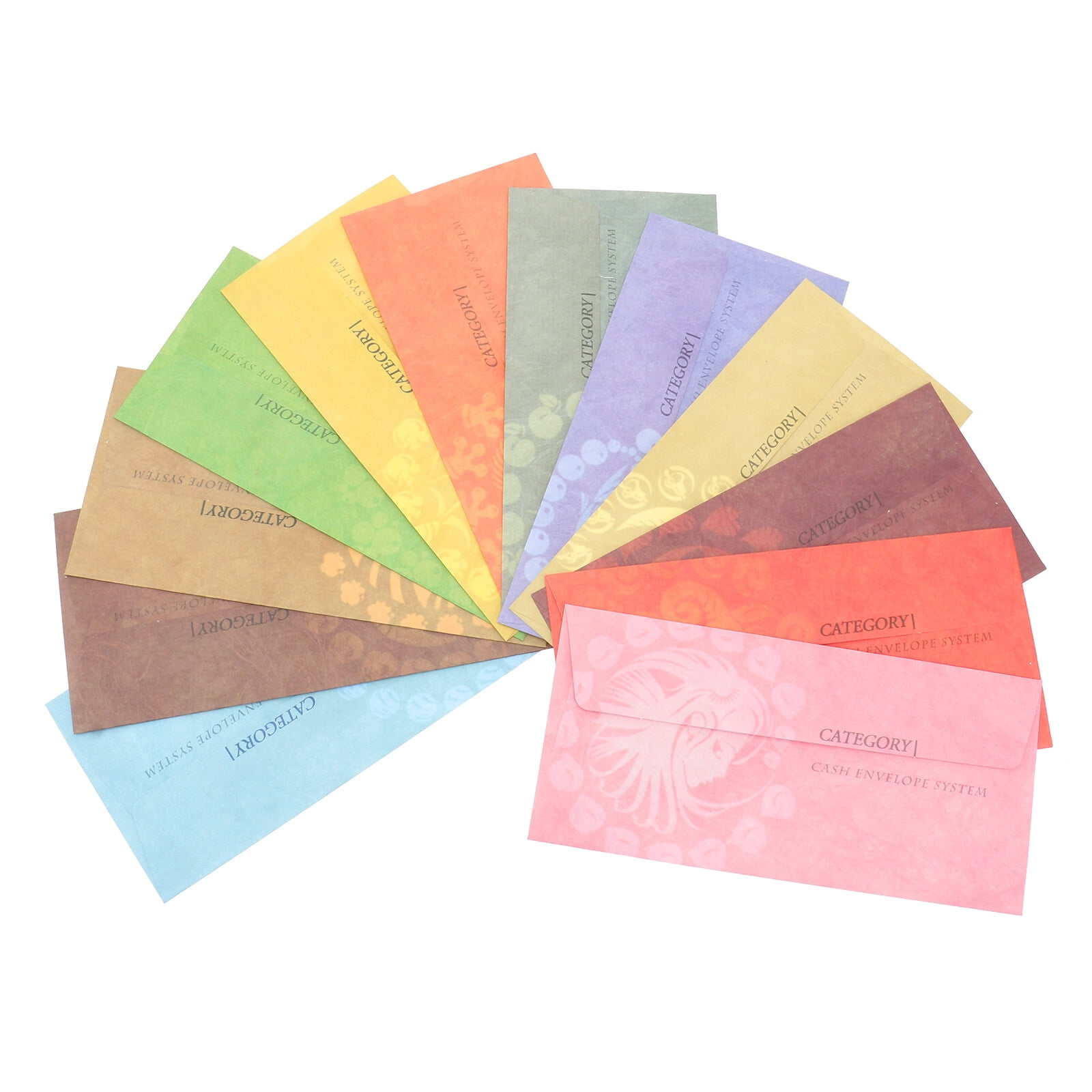 12 Pcs Cash Envelopes System Budget Budgeting Wallet Printable -piece ...