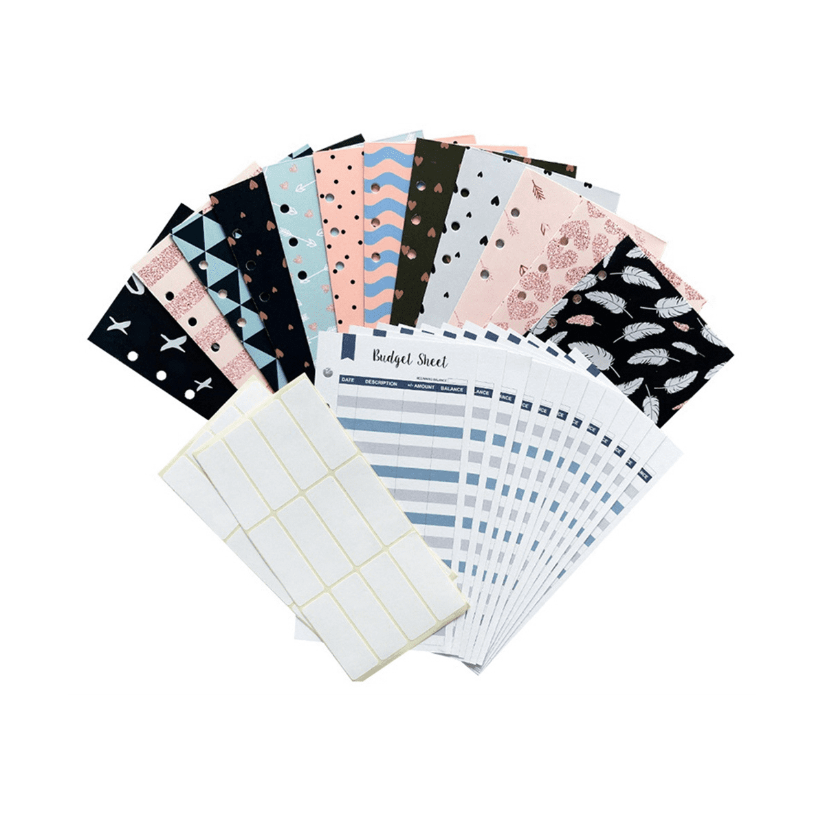 12 Pcs Cash Envelopes for Budget System Money Envelopes for Budgeting ...