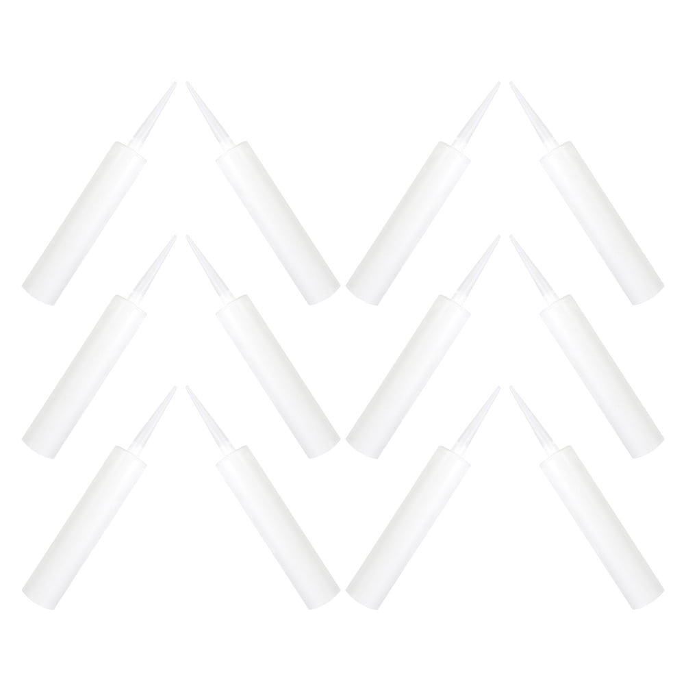 12 Pcs Caulking Agent Seal Caulking Tube Sealant Tube Plastic Caulk ...