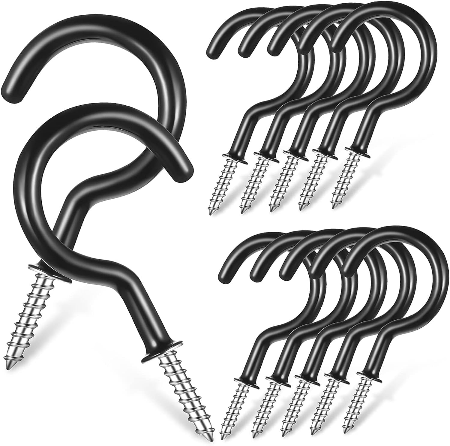 12 Pcs Ceiling Hook Metal s Hooks Outdoor Hooks for Hanging Ceiling ...