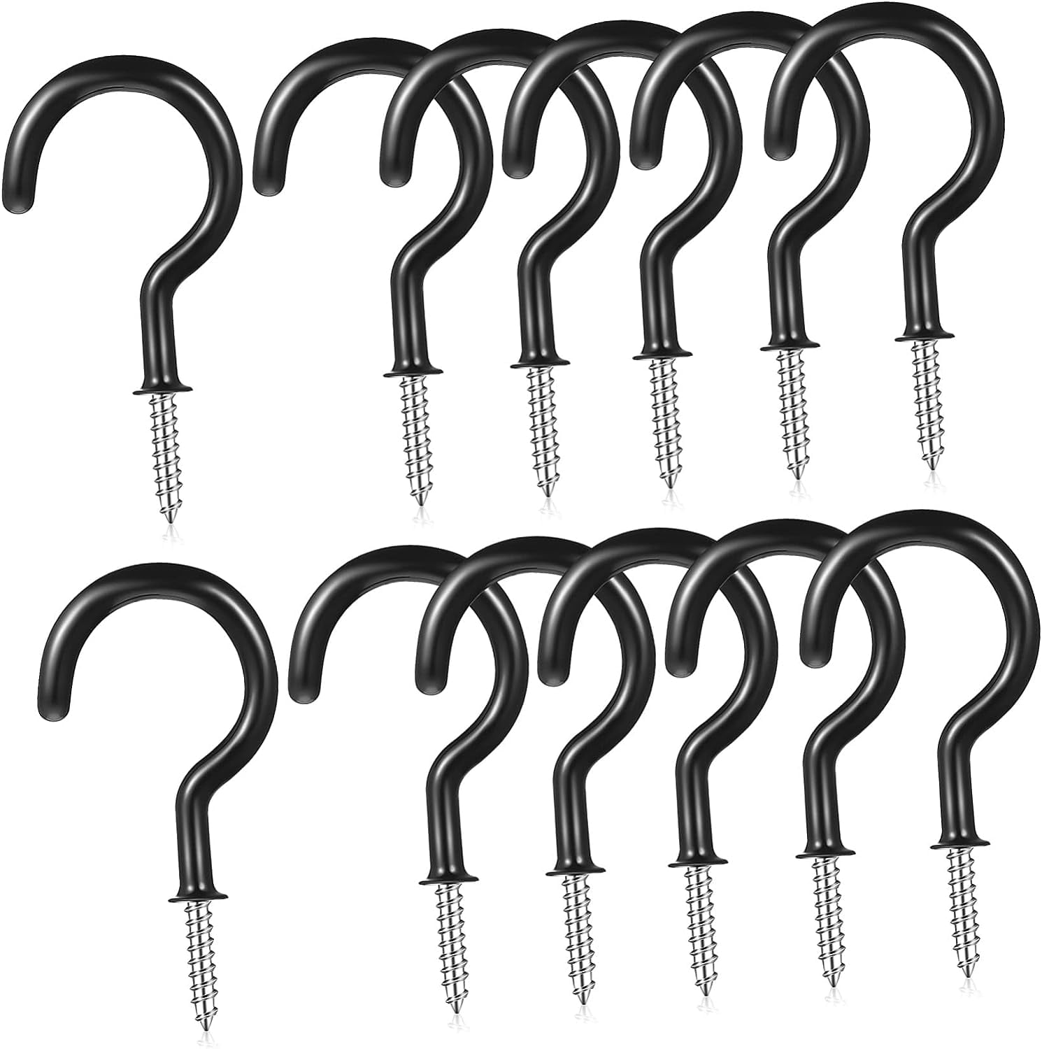 12 Pcs Ceiling Hook Storage Hooks Wall Mounted Hooks Plant Hanger Hook ...