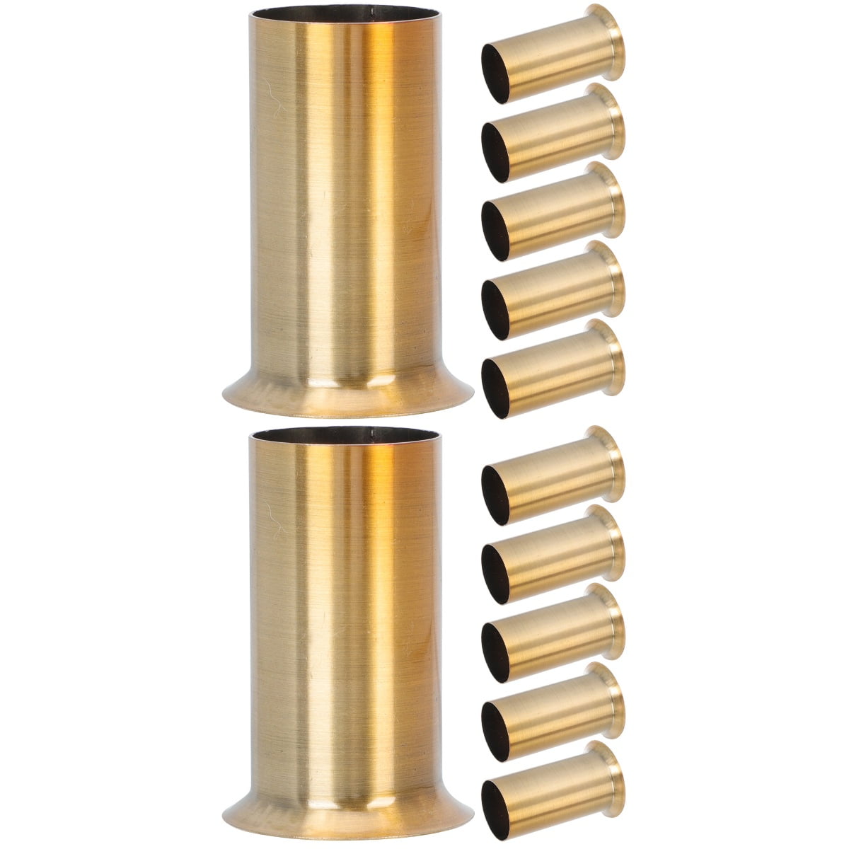 MERRYHAPY Golden Chandelier Base Cover 12 Pcs Durable Lighting ...